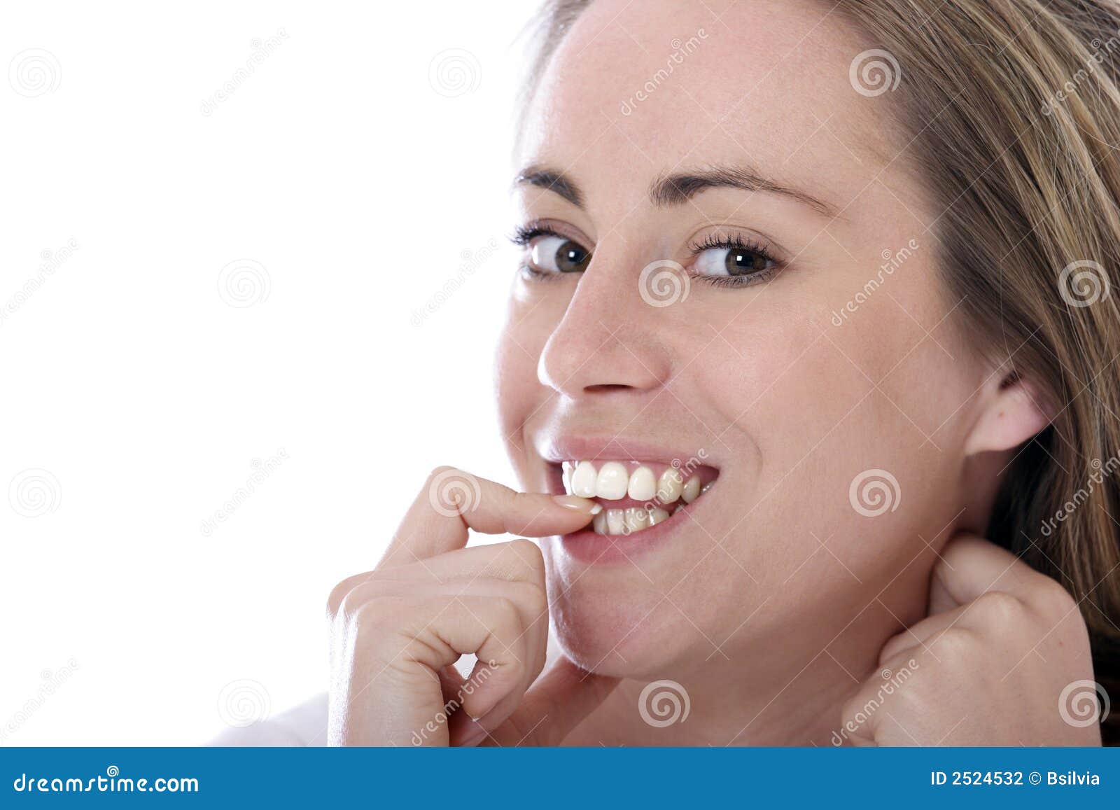 Smiling woman stock photo. Image of adult, playful, smiling - 2524532