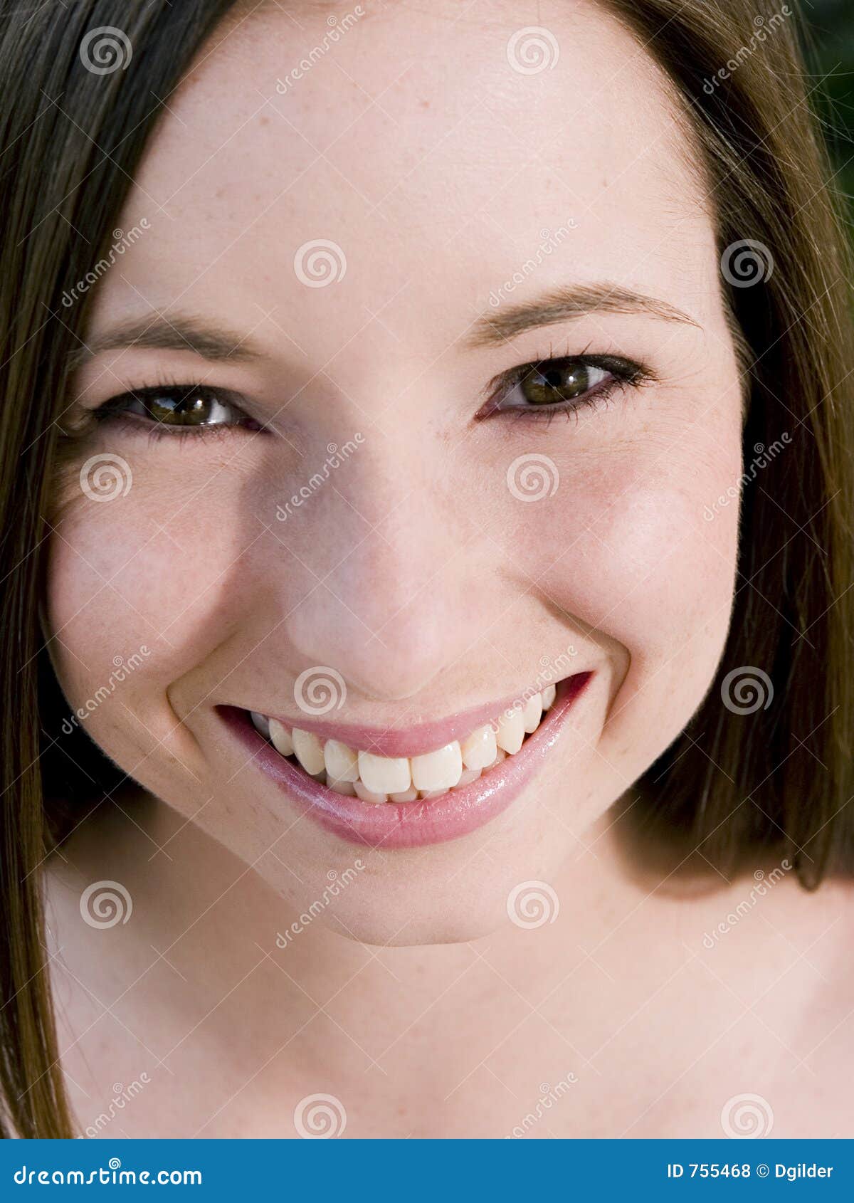 Smiling woman stock photo. Image of happy, grinning, youthful - 755468