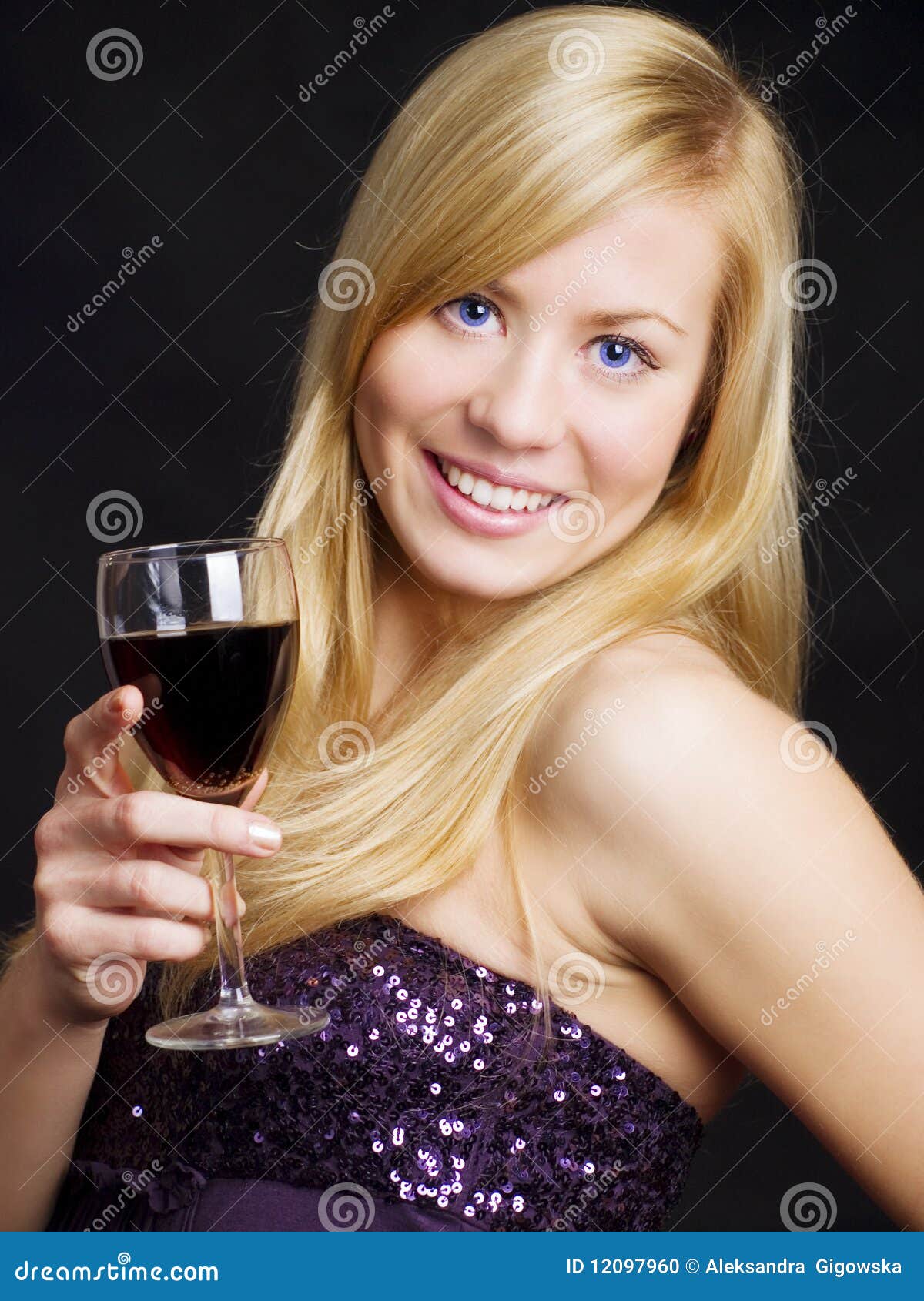 Smiling Woman Holding Wine and Celebrating Stock Photo - Image of drink ... Smiling Woman Holding Wine and Celebrating Stock Photo - Image of drink ...