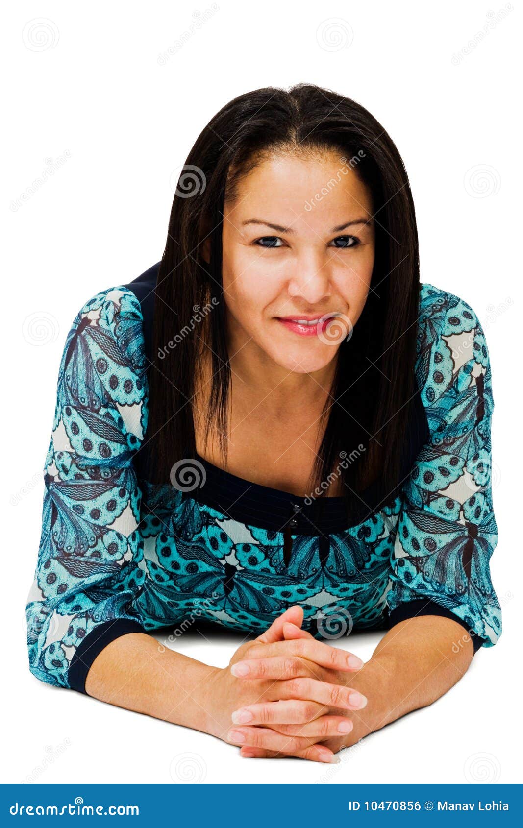 Smiling woman posing stock photo. Image of posing, close - 10470856