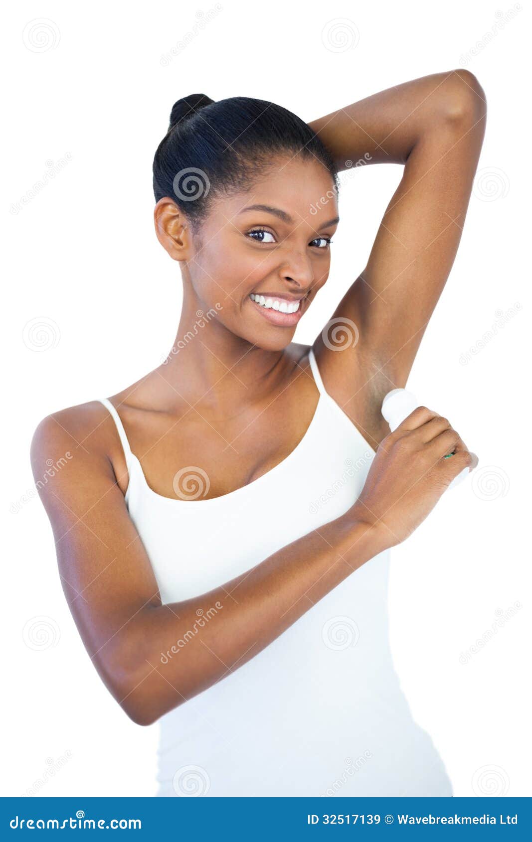 Putting On Deodorant