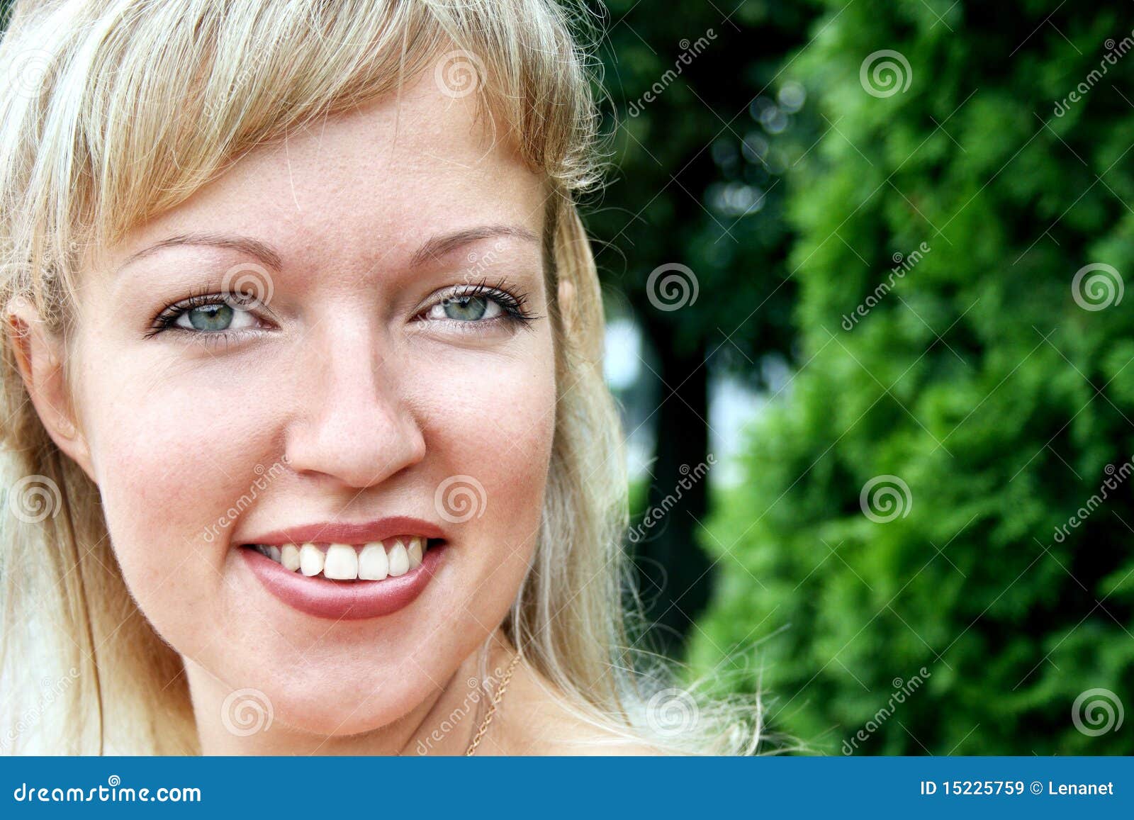 Smiling women close up stock image. Image of lovely, beautiful - 15225759
