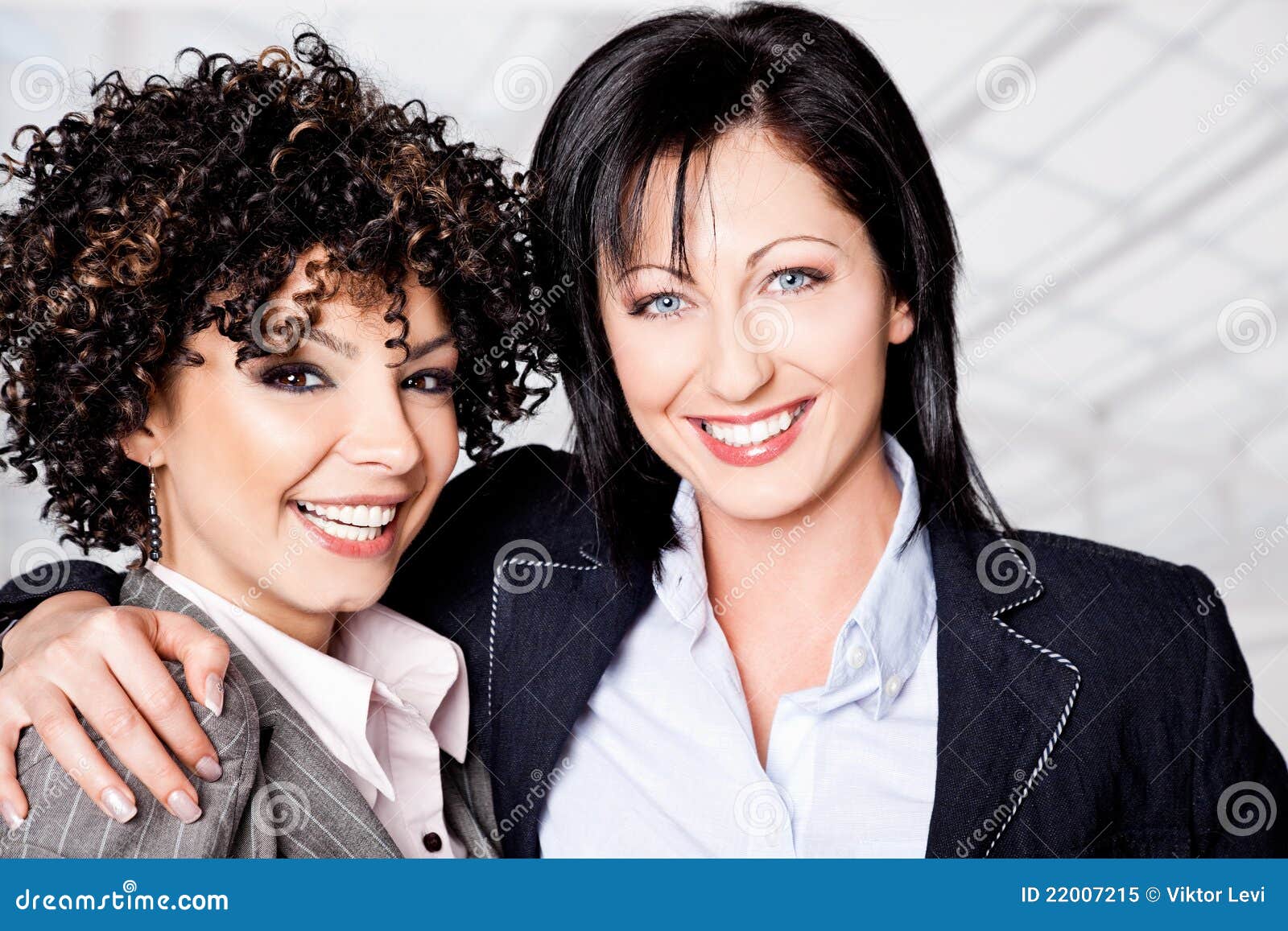 Smiling women hugging stock image. Image of smiling, relationship ...