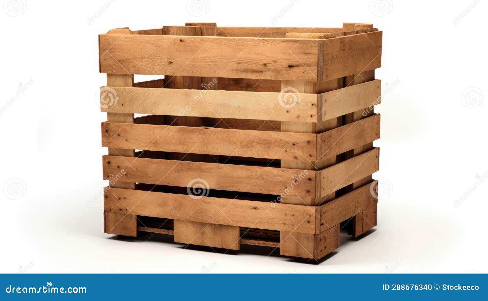 Smiling Wooden Cargo Crate: Sustainable Design with Joyful and ...