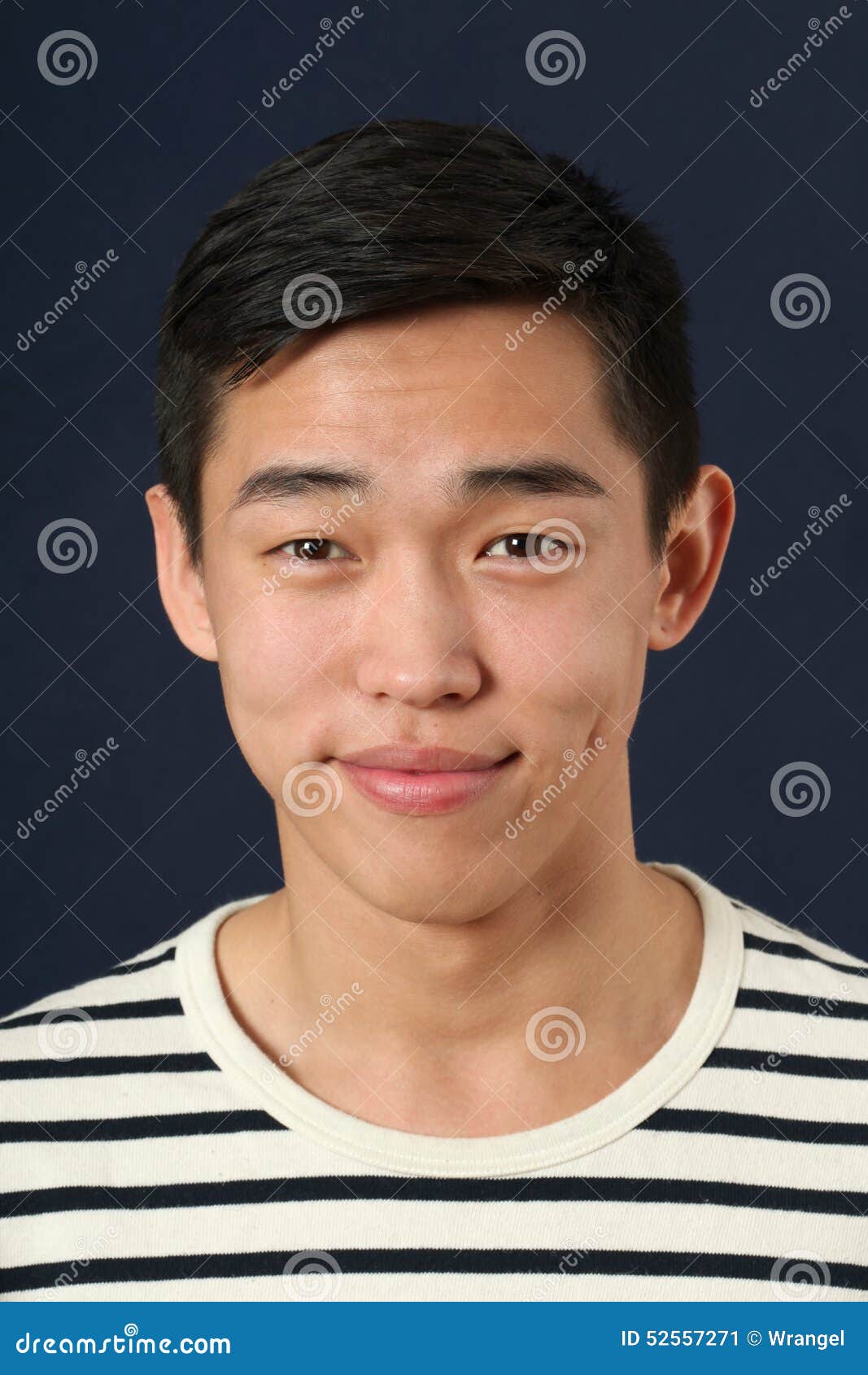 Smiling Young Asian Man Looking at Camera Stock Image - Image of adult ...