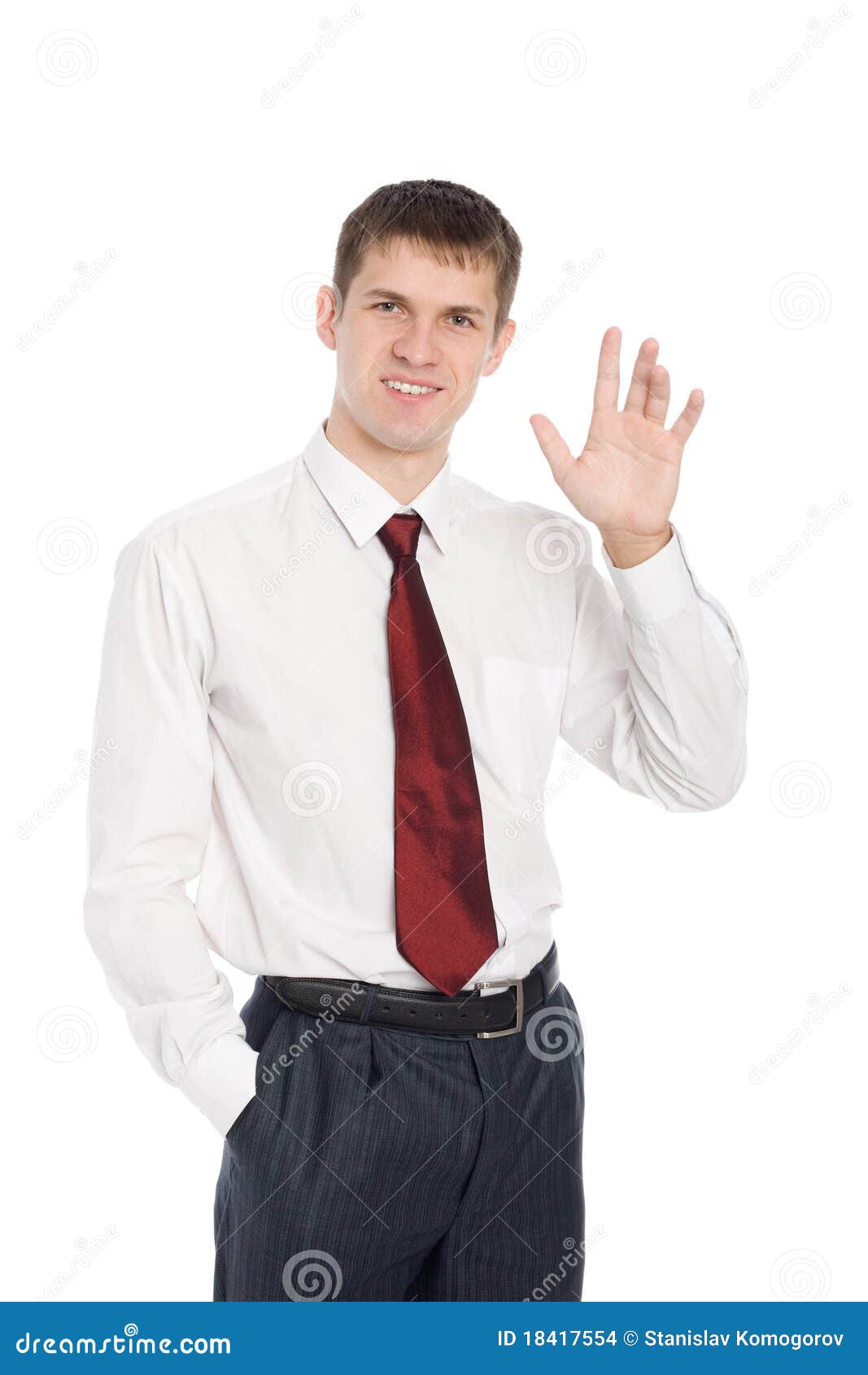 Smiling Young Businessman with a Welcoming Gesture Stock Photo - Image ... Smiling Young Businessman with a Welcoming Gesture Stock Photo - Image ...