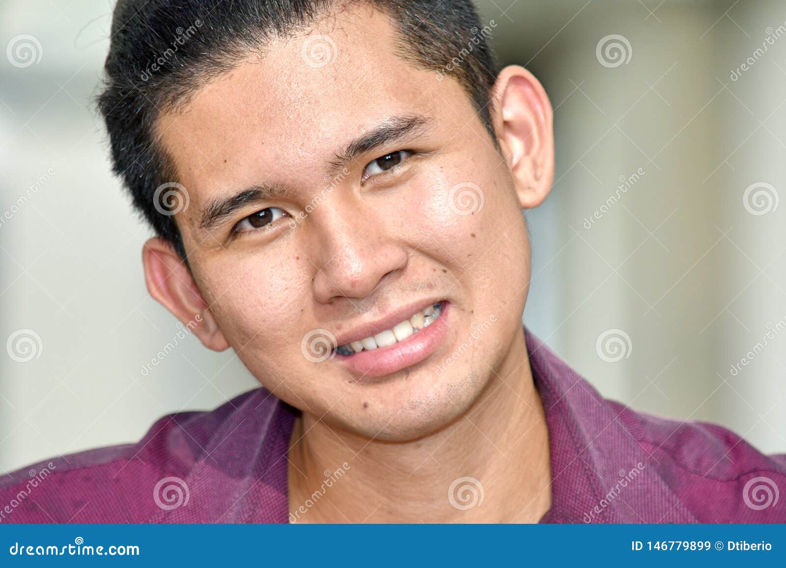 Smiling Young Filipino Male Stock Image - Image of male, masculine ...