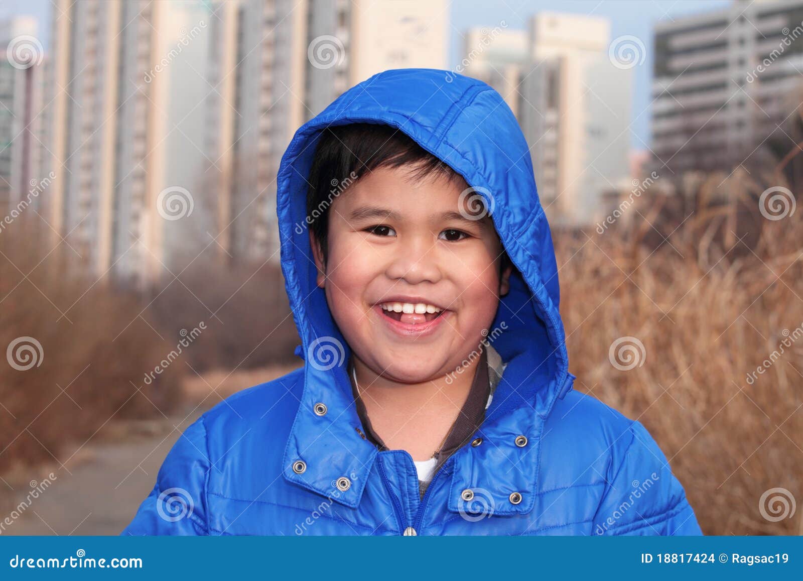 Smiling Young and Happy Boy Portrait Stock Photo - Image of close ...