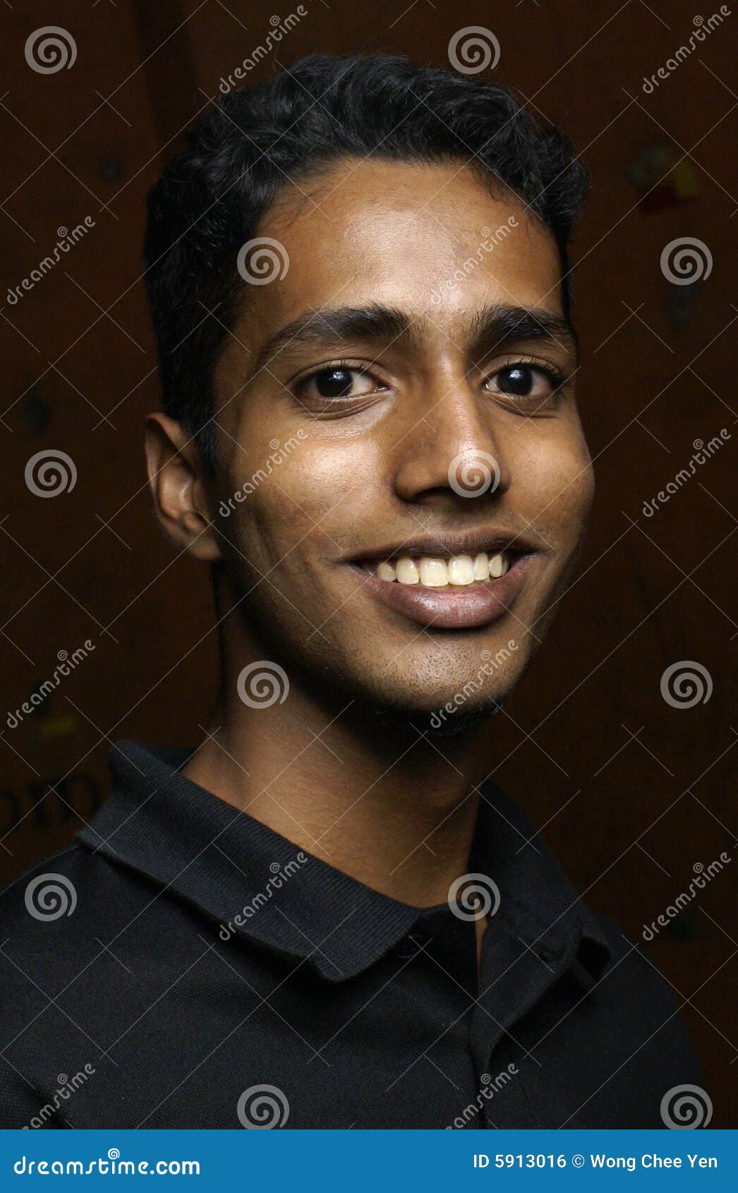 Smiling young indian man stock photo. Image of smile, indian - 5913016