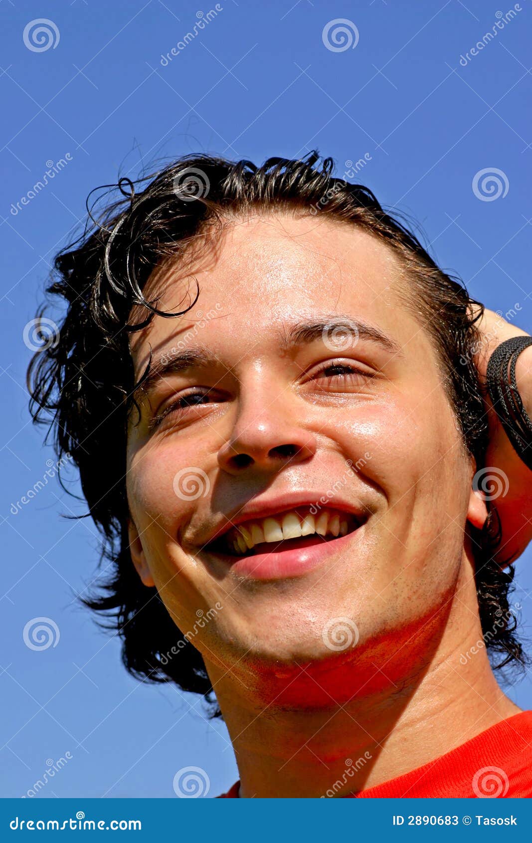 Smiling young man stock image. Image of adult, enjoy, smiling - 2890683