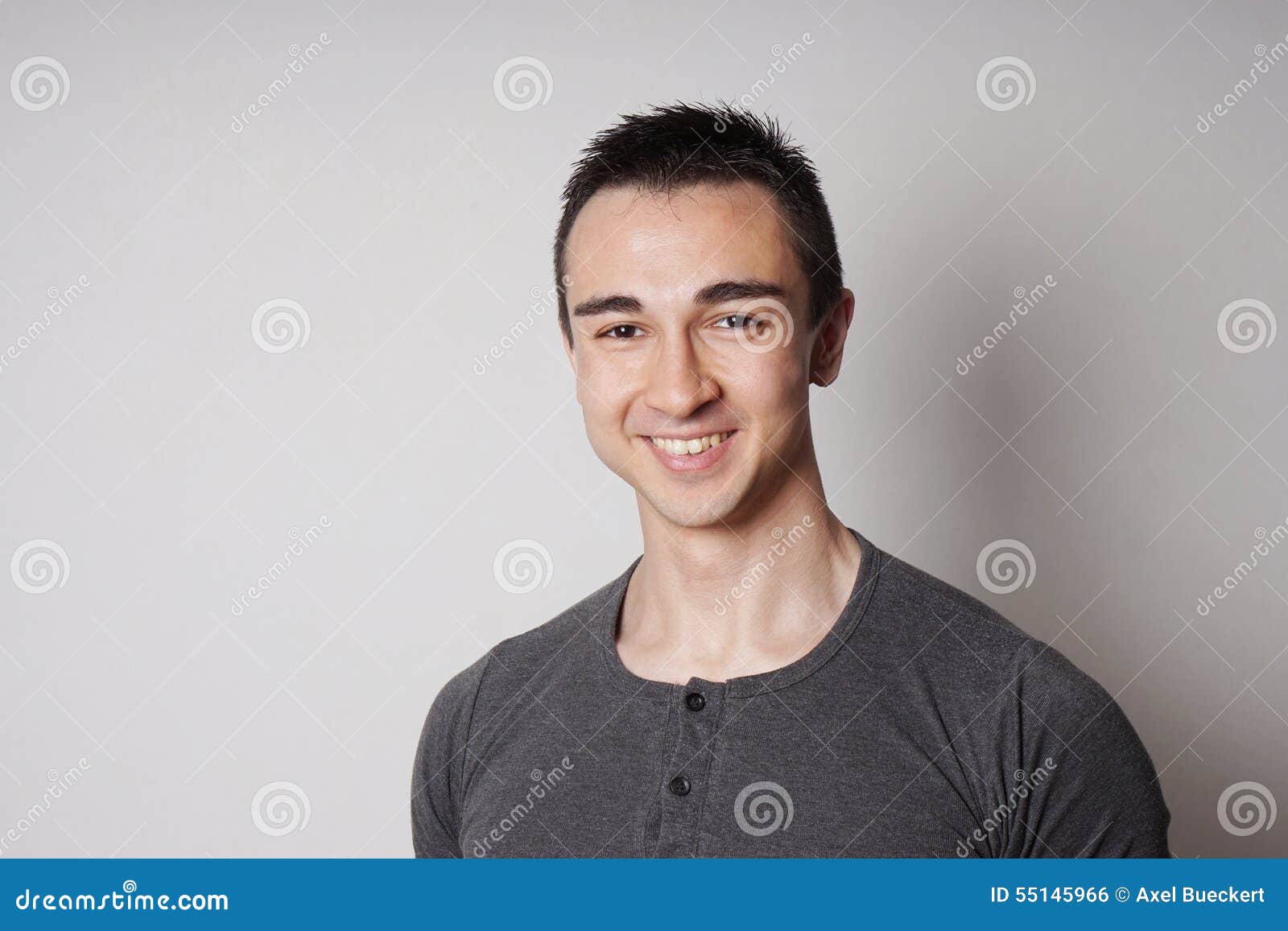 Smiling young man stock photo. Image of laughing, confident - 55145966