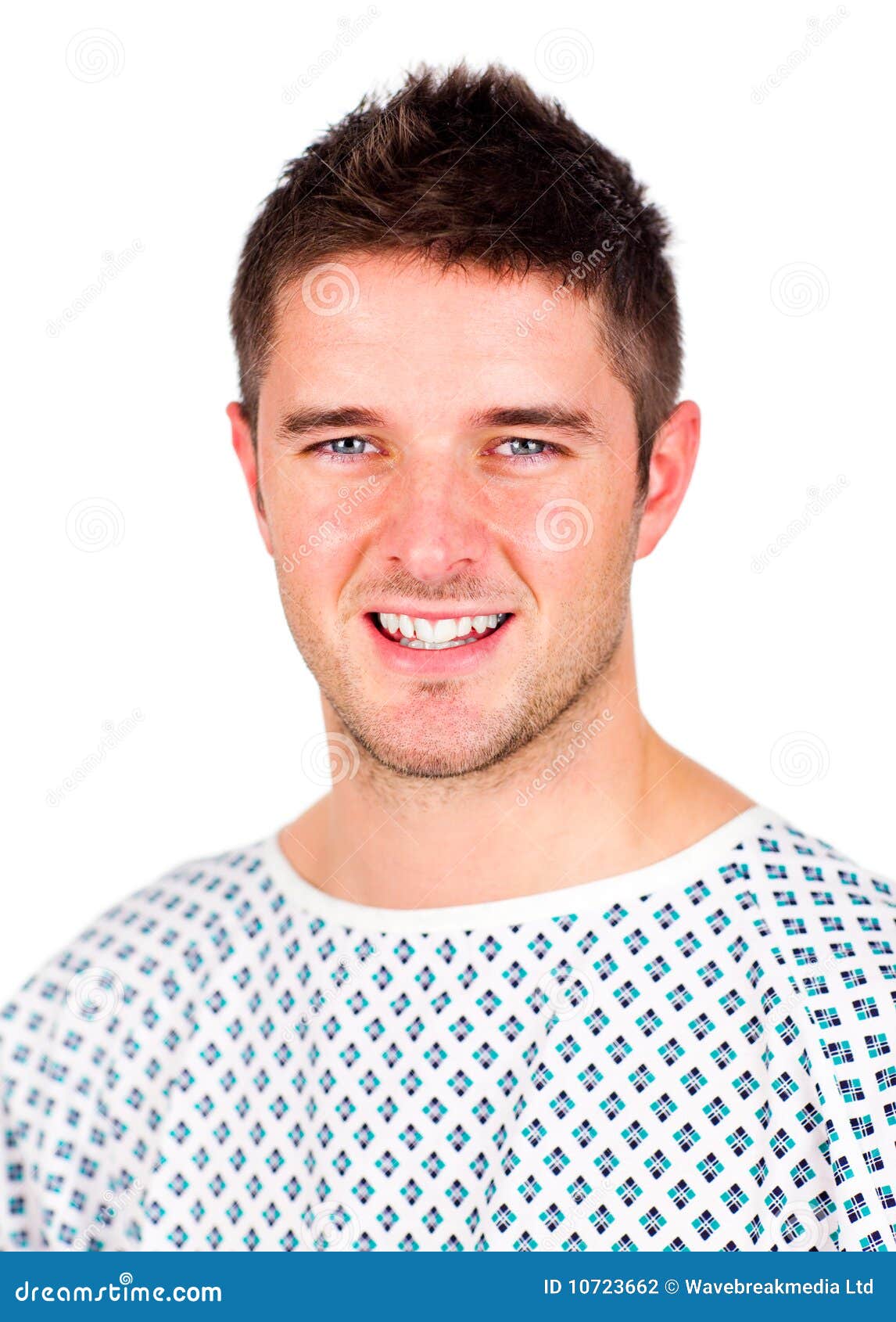 Smiling young patient stock photo. Image of health, adult - 10723662