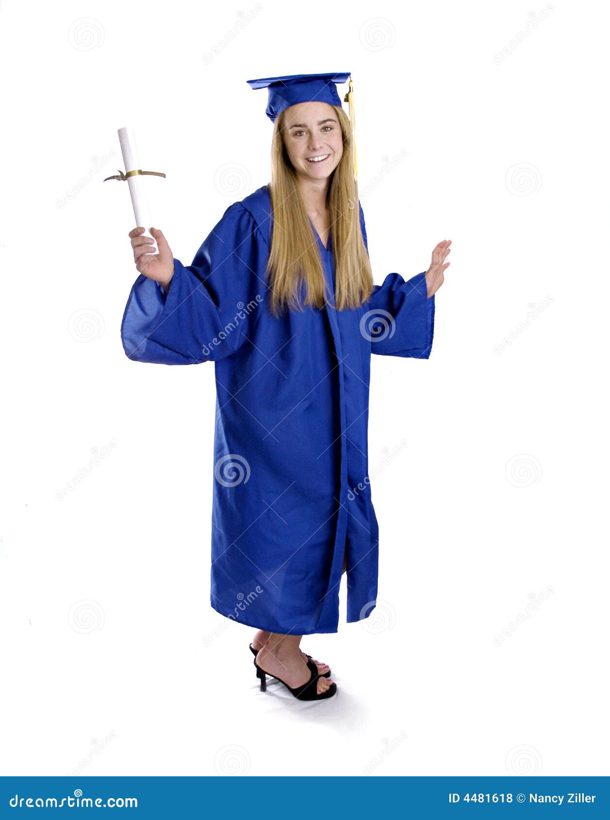 Smiling Young Teen Just Graduated Picture. Image: 4481618