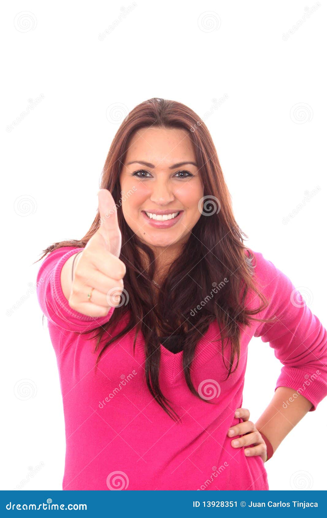 Smiling Young Woman Giving Thumbs Up Stock Image - Image of human ... Smiling Young Woman Giving Thumbs Up Stock Image - Image of human ...