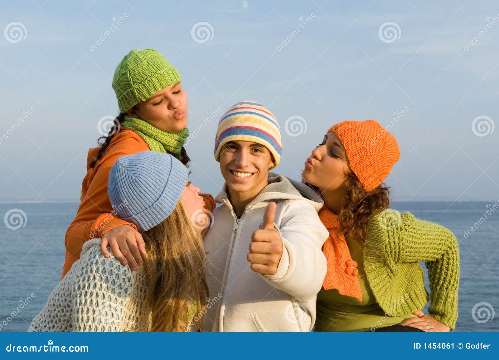 Smiling youth stock image. Image of people, teens, friends - 1454061