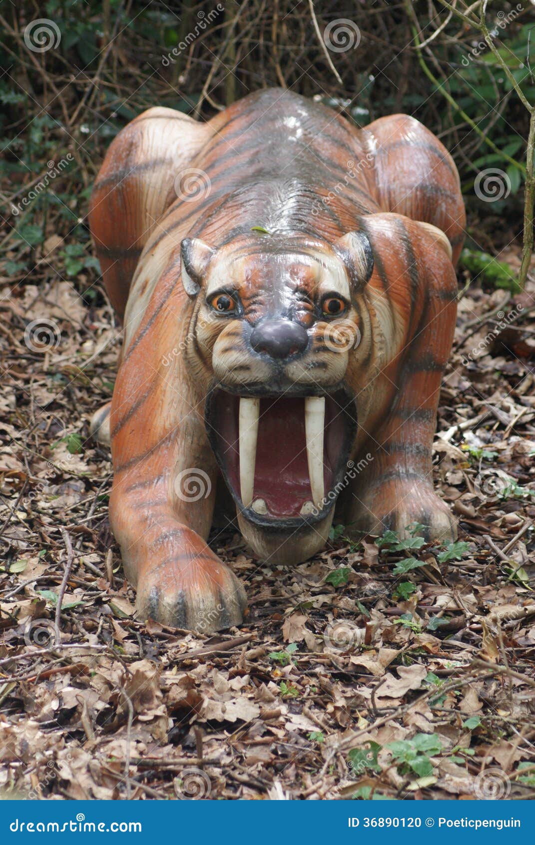 Smilodon stock photo. Image of animal, beast, nature - 36890120