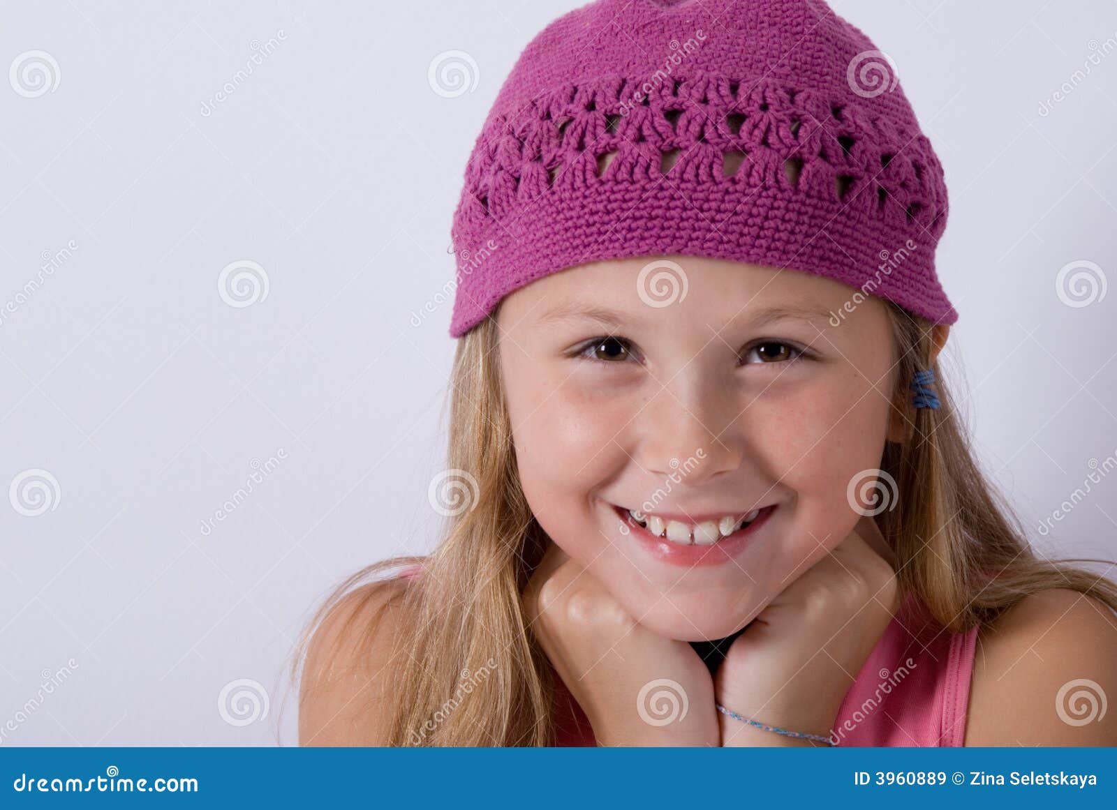 Smily litle girl stock image. Image of happy, girl, females - 3960889