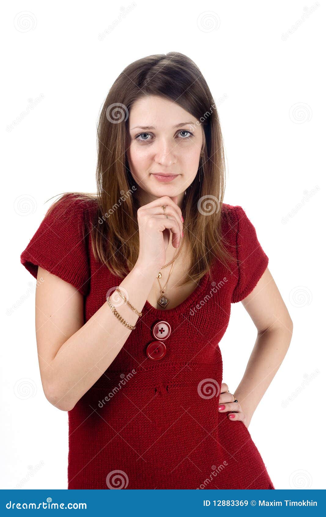 Smirk stock image. Image of smirk, buttons, hair, isolated - 12883369