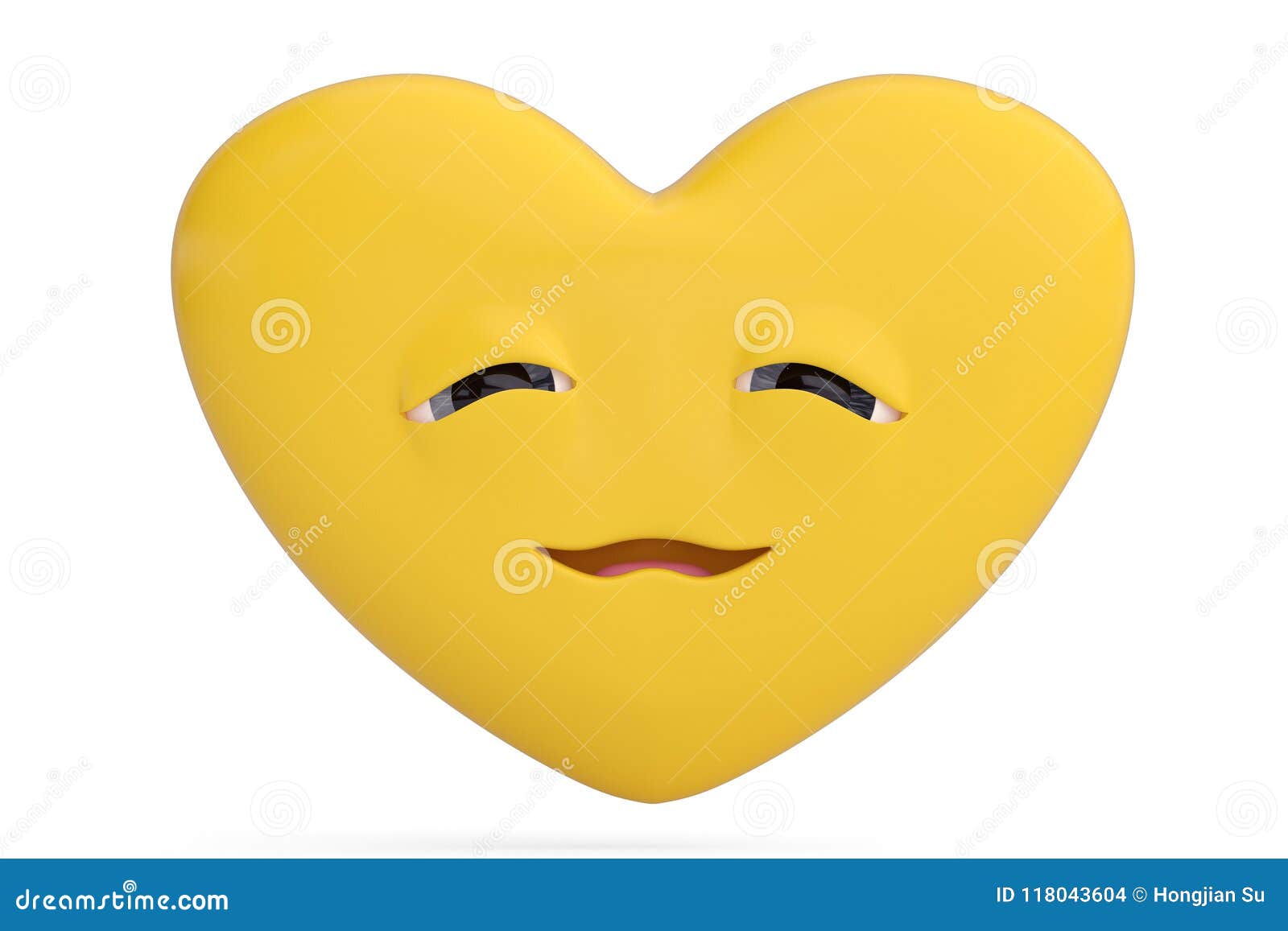 Smirking Emoji. A Yellow Face With A Sly, Smug, Mischievous, Or ...
