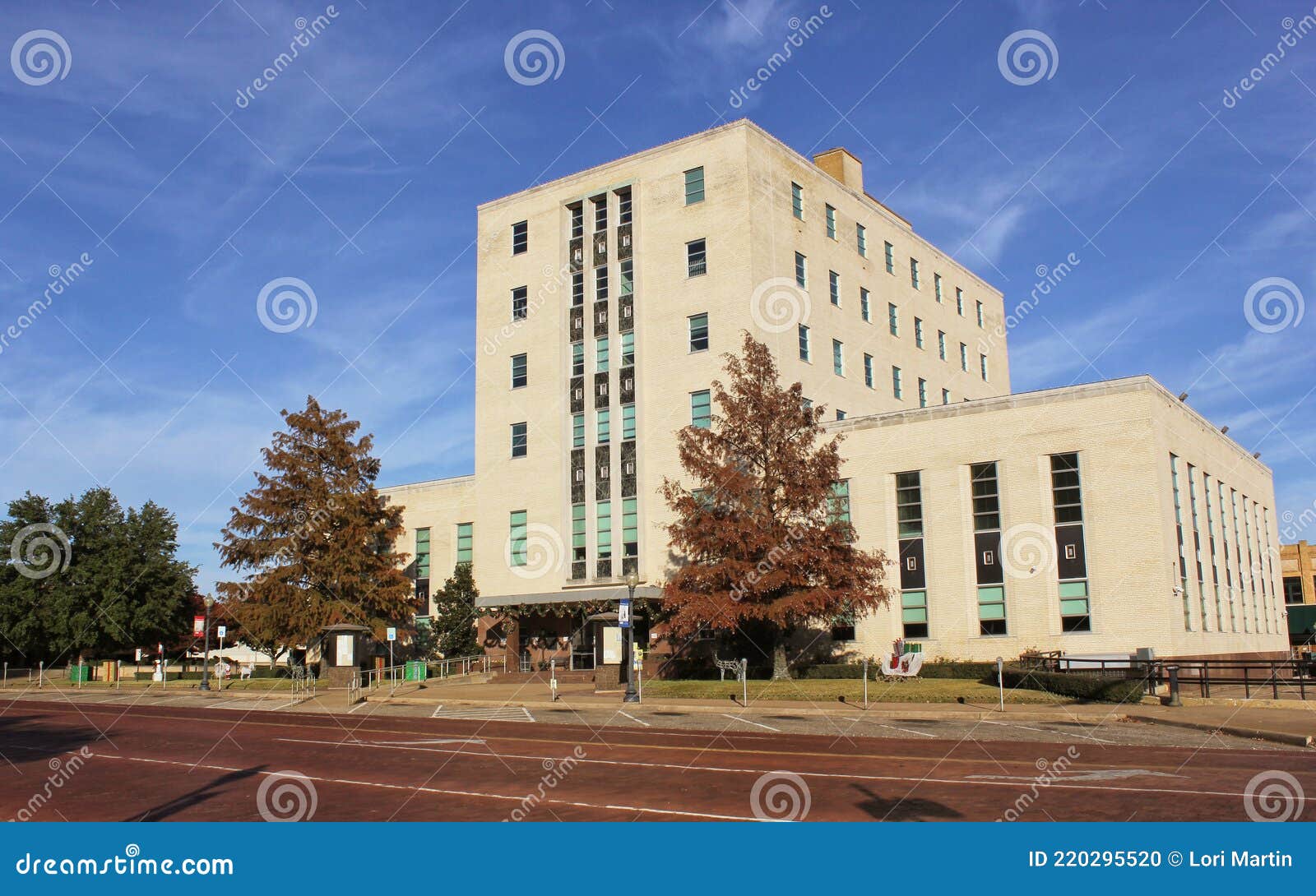 Smith County Courthouse Located in Tyler, Texas Stock Photo - Image of ...