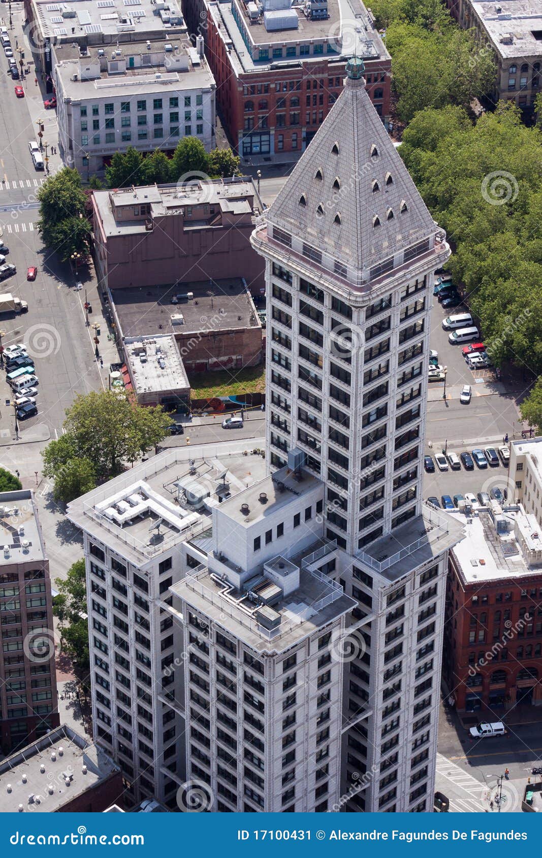 Smith Tower - Seattle, Washington Editorial Image | CartoonDealer.com ...