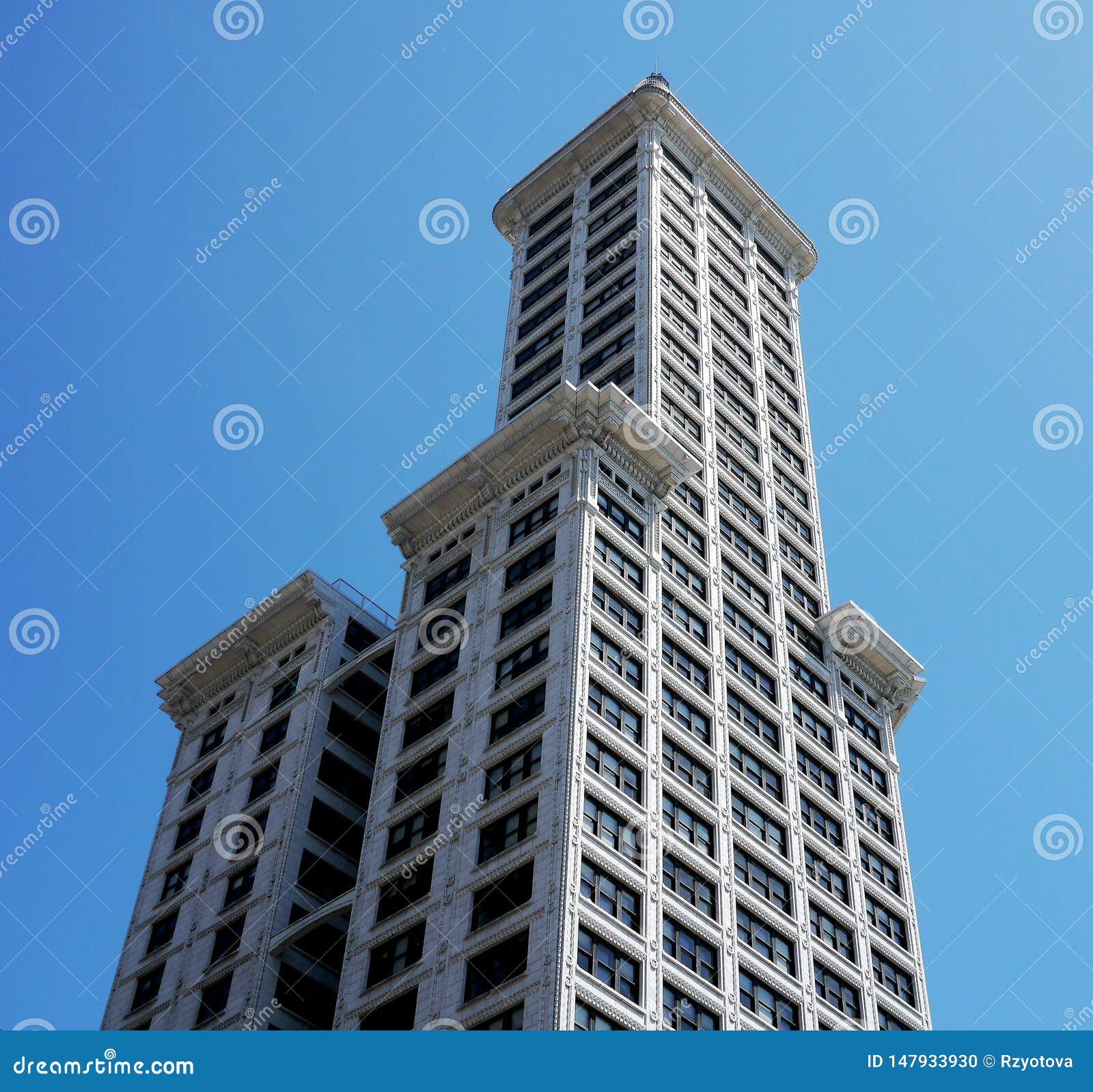 Smith Tower, Seattle, Washington, USA Editorial Image - Image of ...