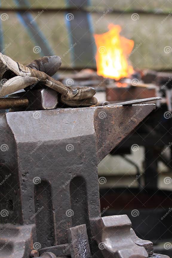 Smithing stock image. Image of profession, metal, design - 10547391