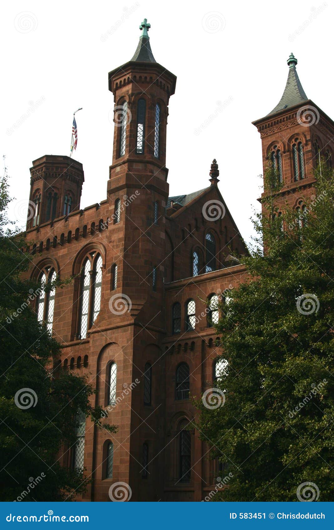 Smithsonian building editorial photo. Image of america - 583451