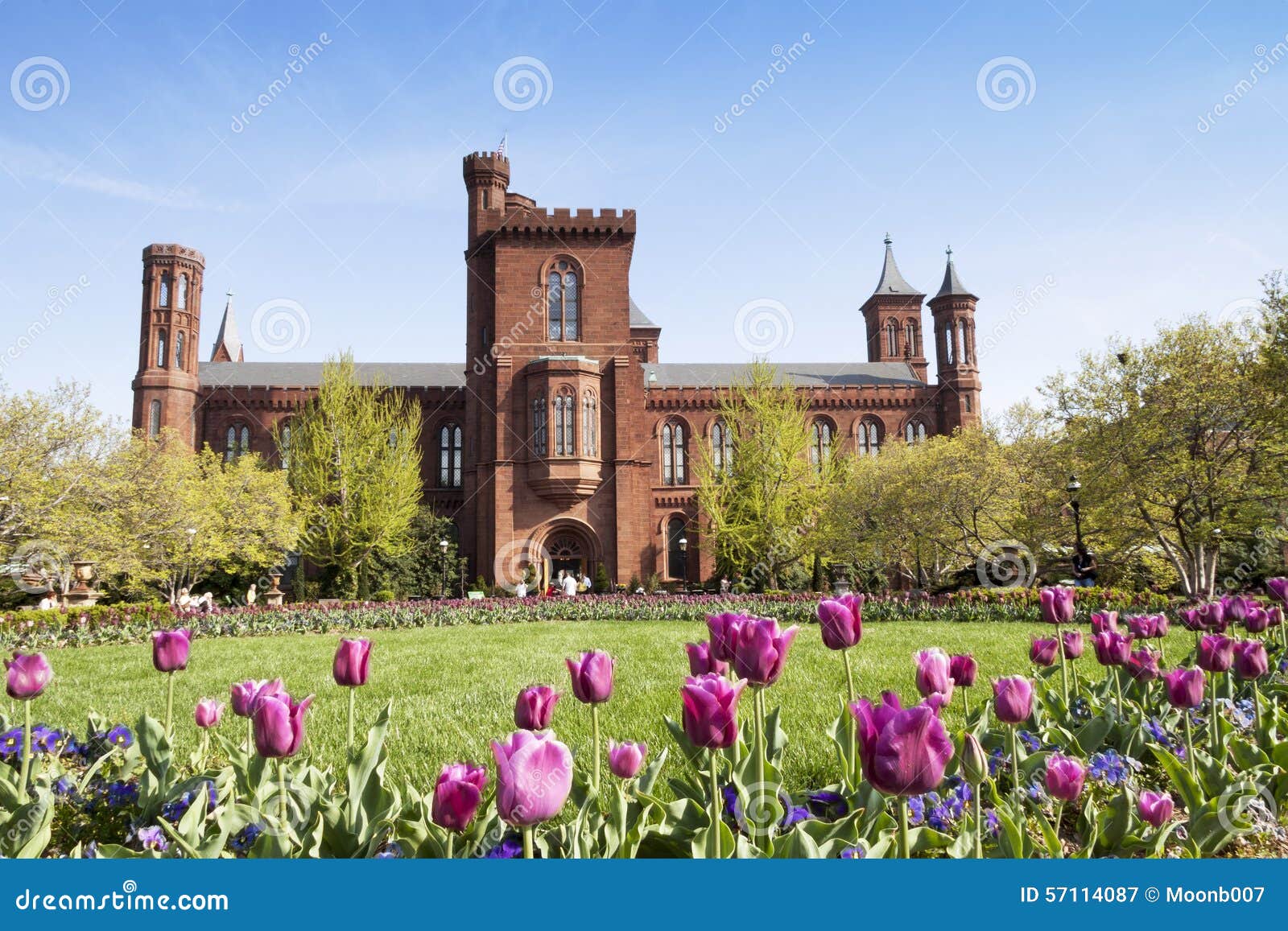 Smithsonian Building editorial photography. Image of mall - 57114087