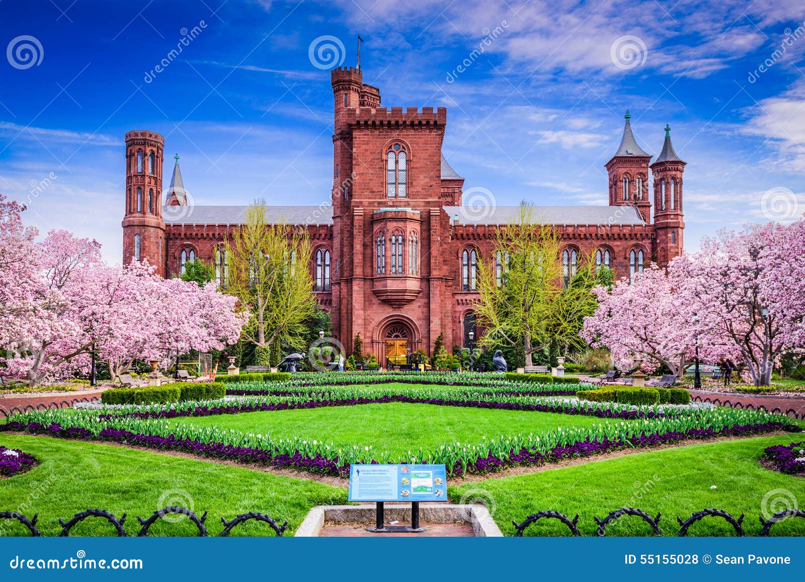 Smithsonian Building editorial stock photo. Image of location - 55155028