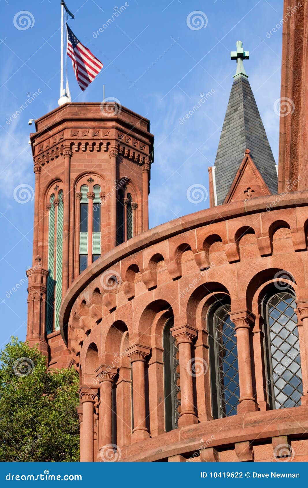 Smithsonian Castle, Washington, DC Editorial Photography - Image of ...