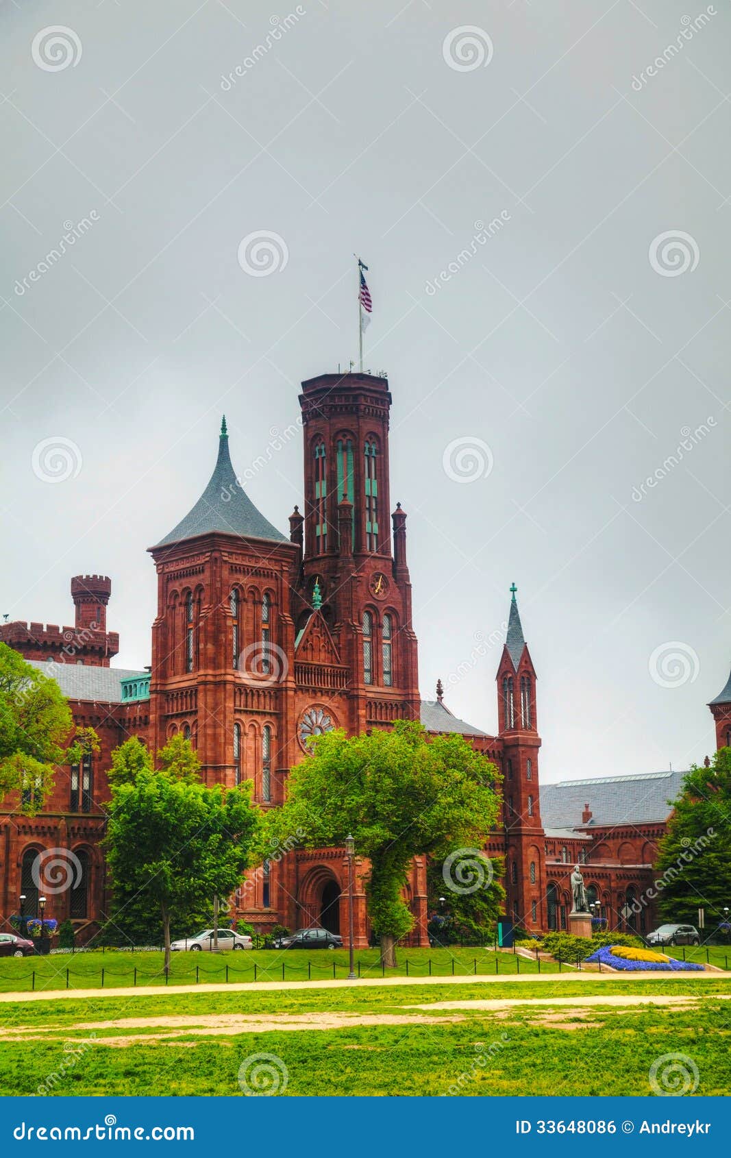 Smithsonian Institution Building (the Castle) in Washington, DC ...