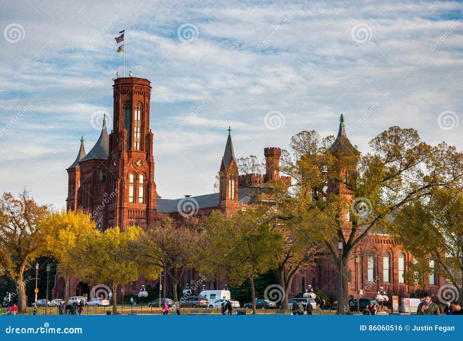 Smithsonian Institution Building on the National Mall, Washington ...