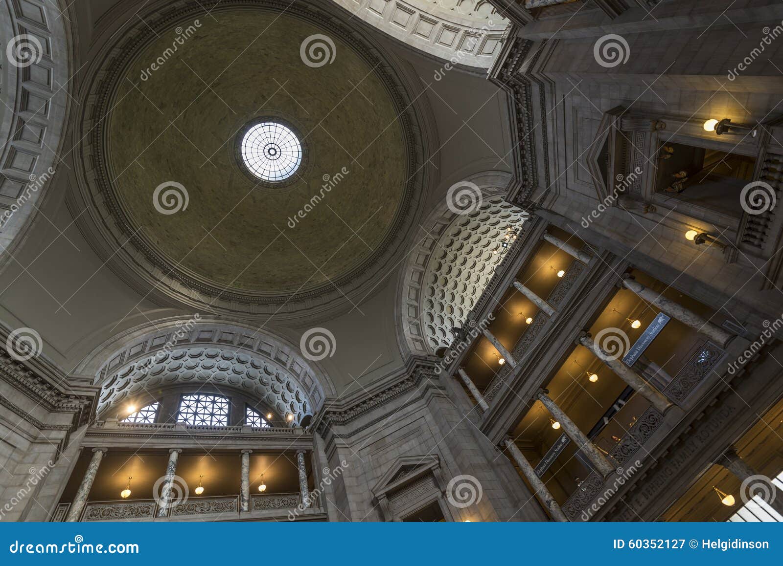 Smithsonian museum ceiling editorial photography. Image of hall - 60352127