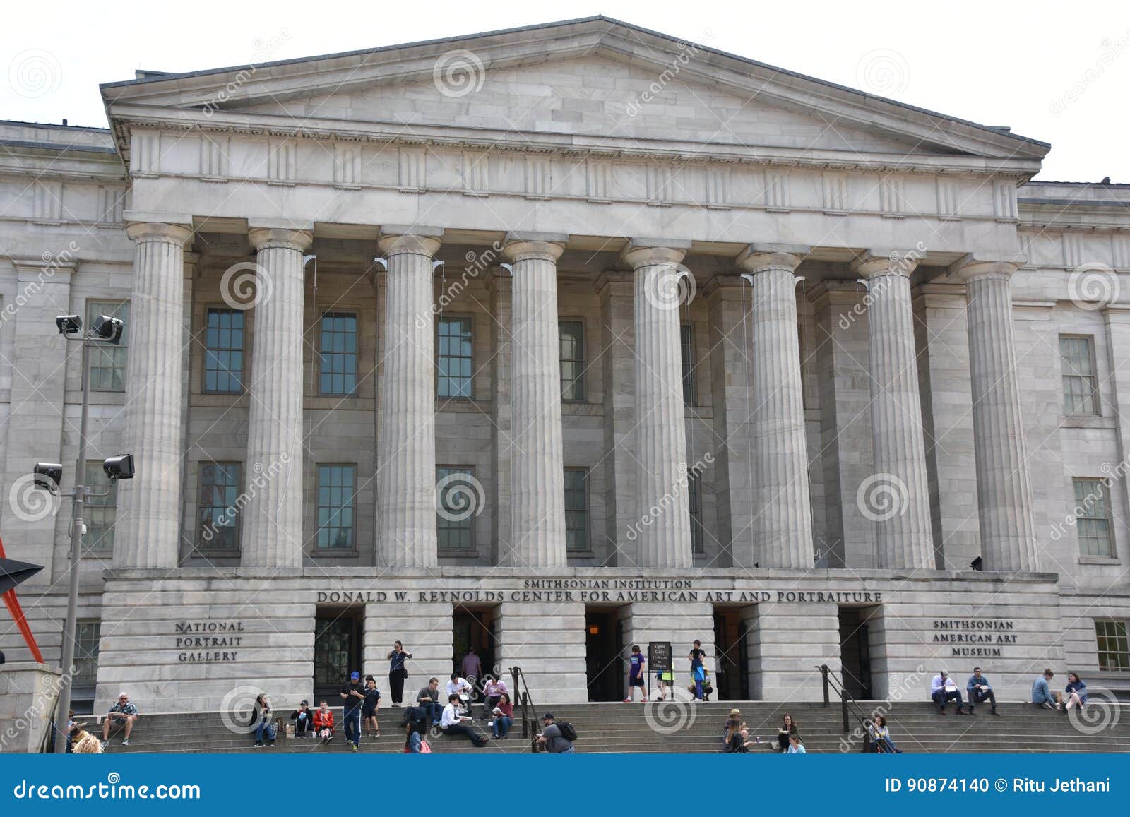 Smithsonian National Portrait Gallery in Washington DC Editorial Image ...