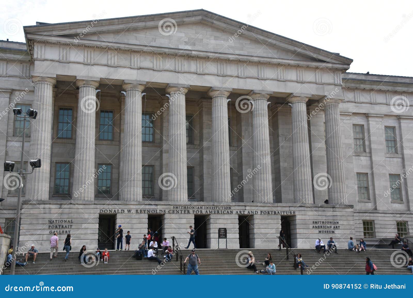 Smithsonian National Portrait Gallery in Washington DC Editorial ...