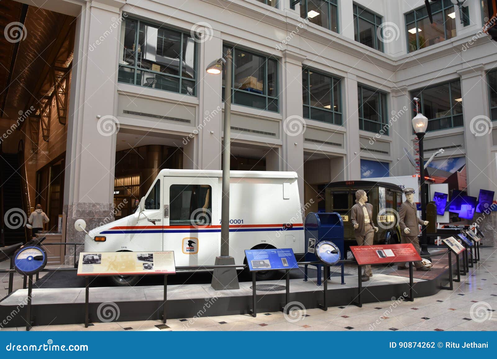 Smithsonian National Postal Museum in Washington DC Editorial ...