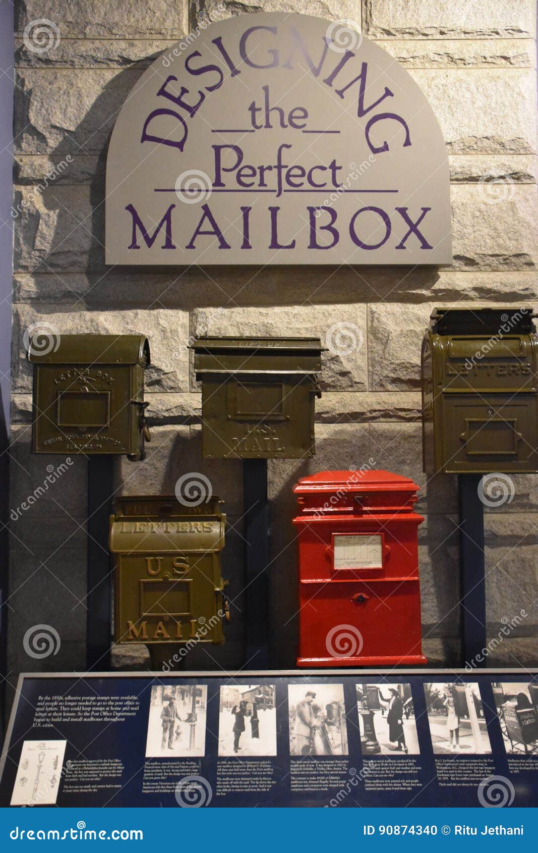 Smithsonian National Postal Museum In Washington Dc Editorial Image