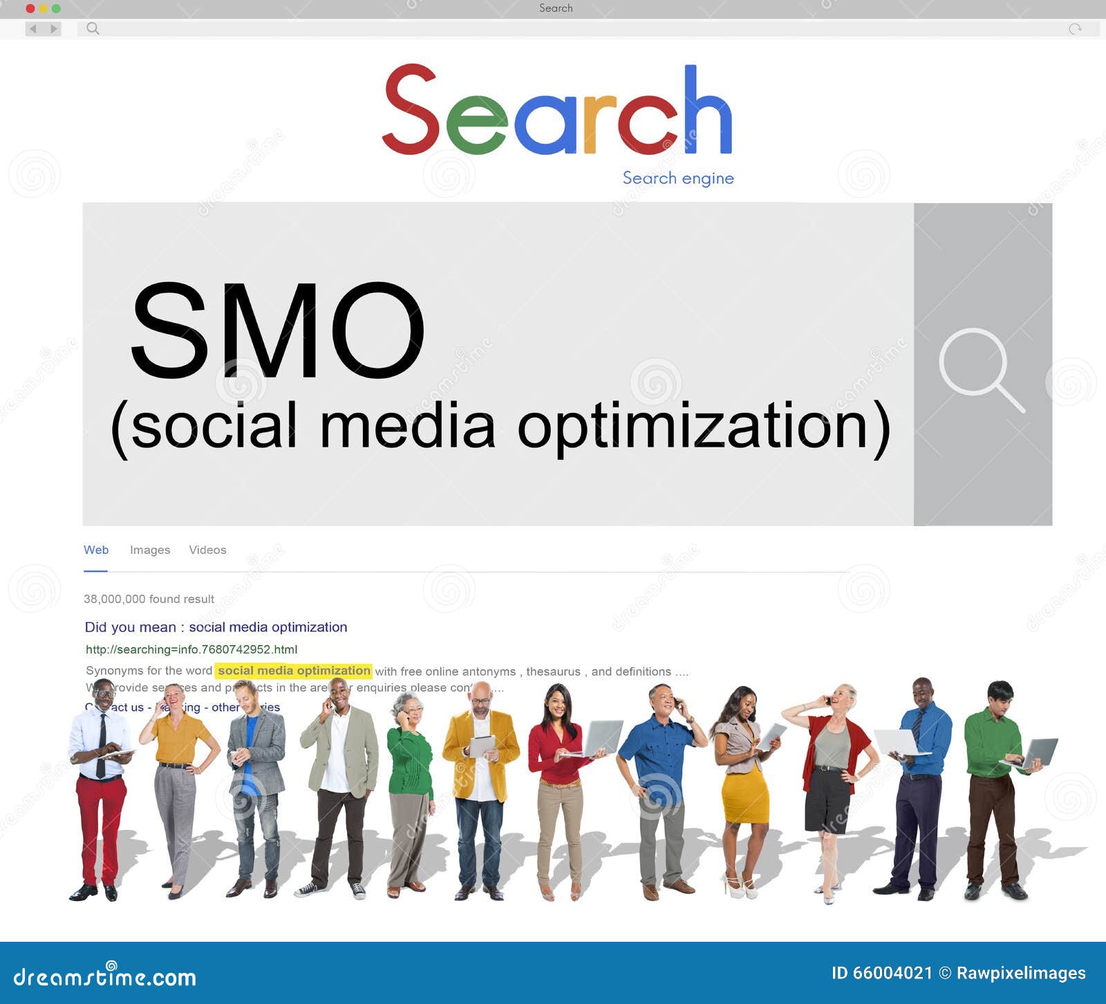 SMO Social Media Optimization Online Technology Networking Concept ...