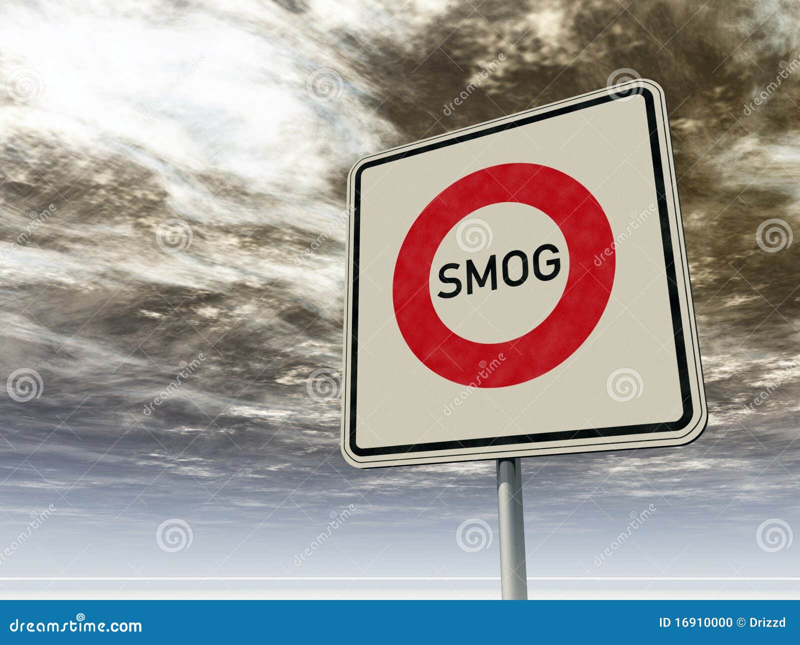 Smog stock illustration. Illustration of dust, danger - 16910000