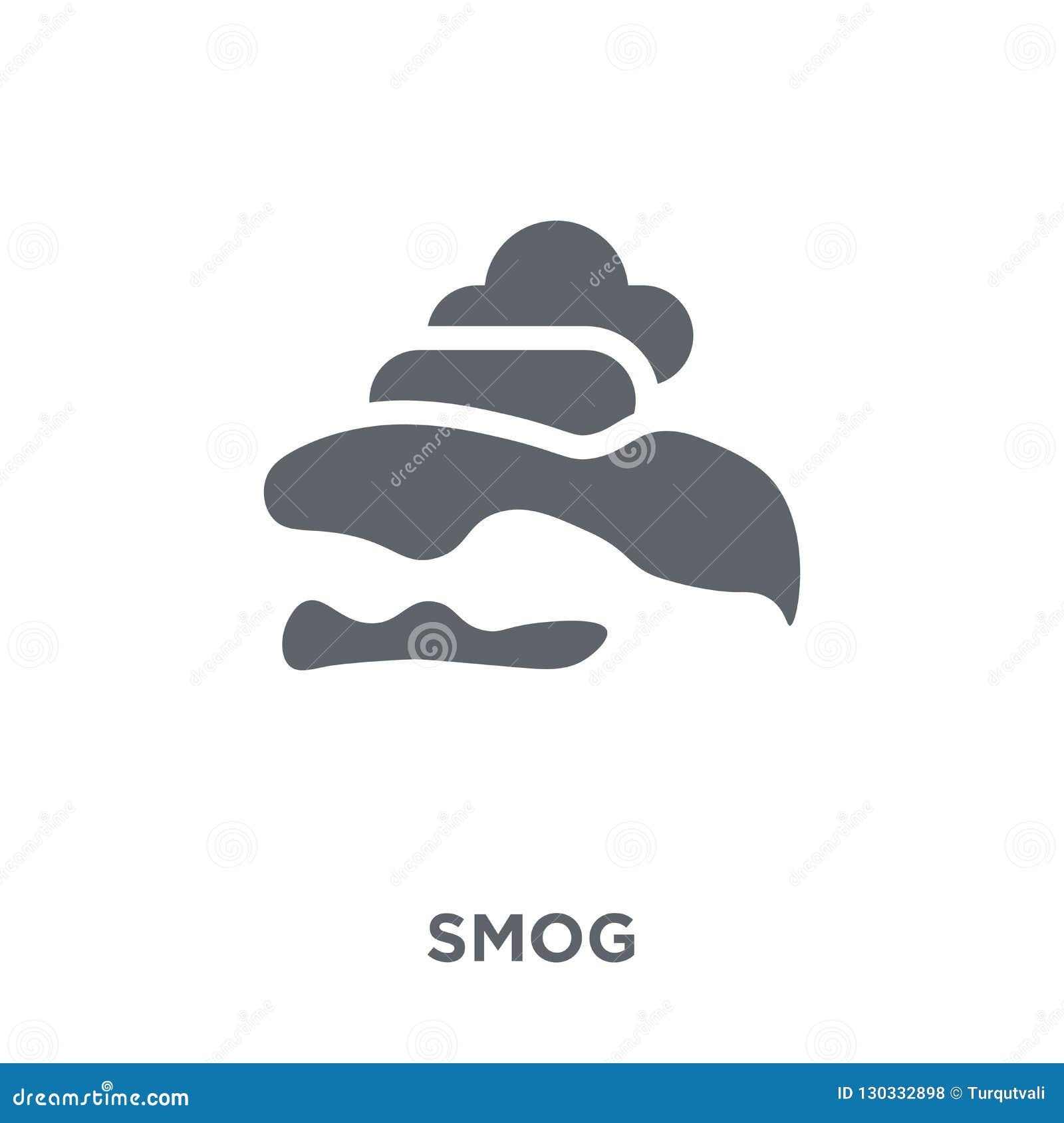 Smog Icon Set Cartoon Vector | CartoonDealer.com #137211183