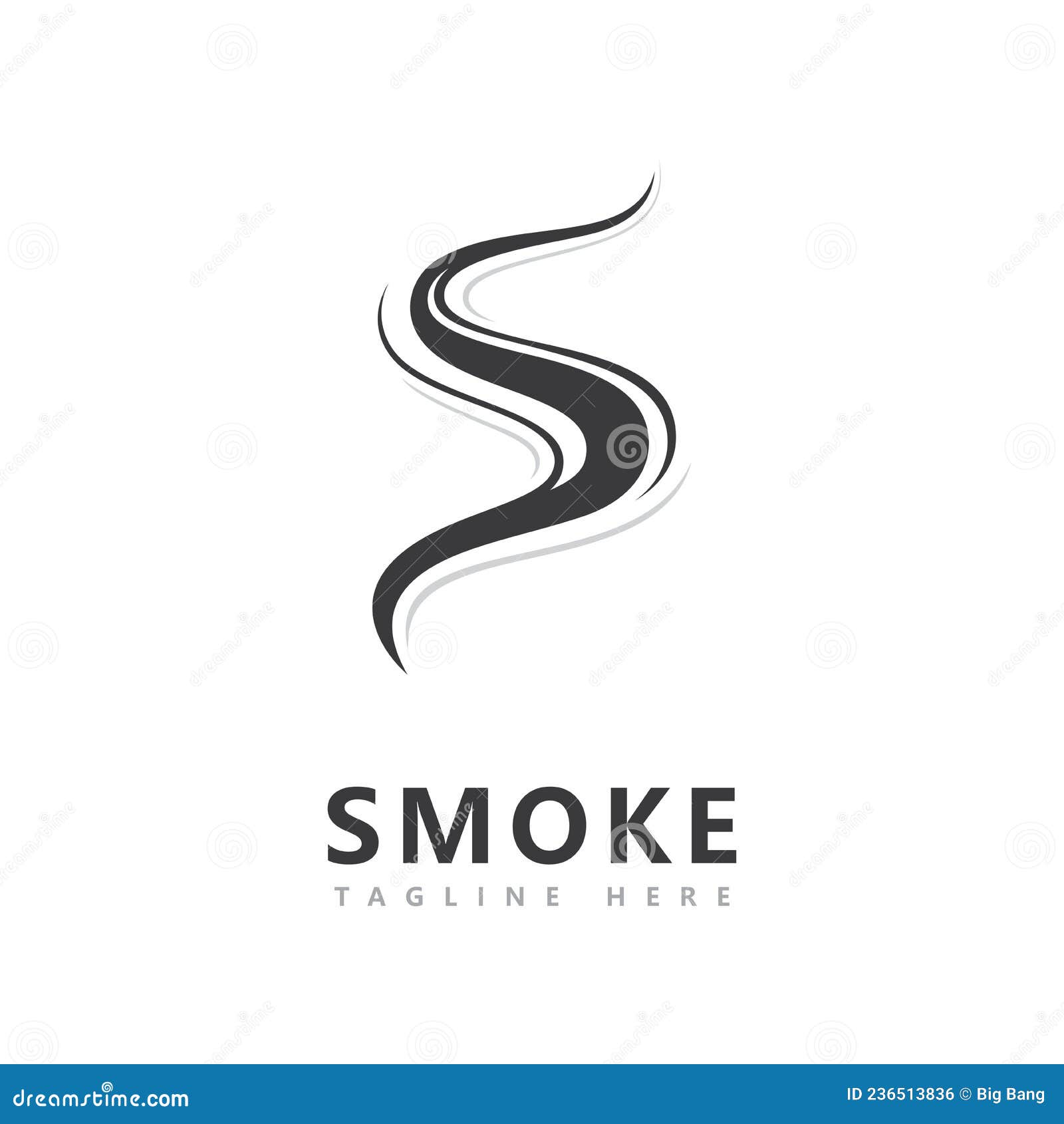 Smok Logo Icon Vector Design Inspiration Stock Illustration ...