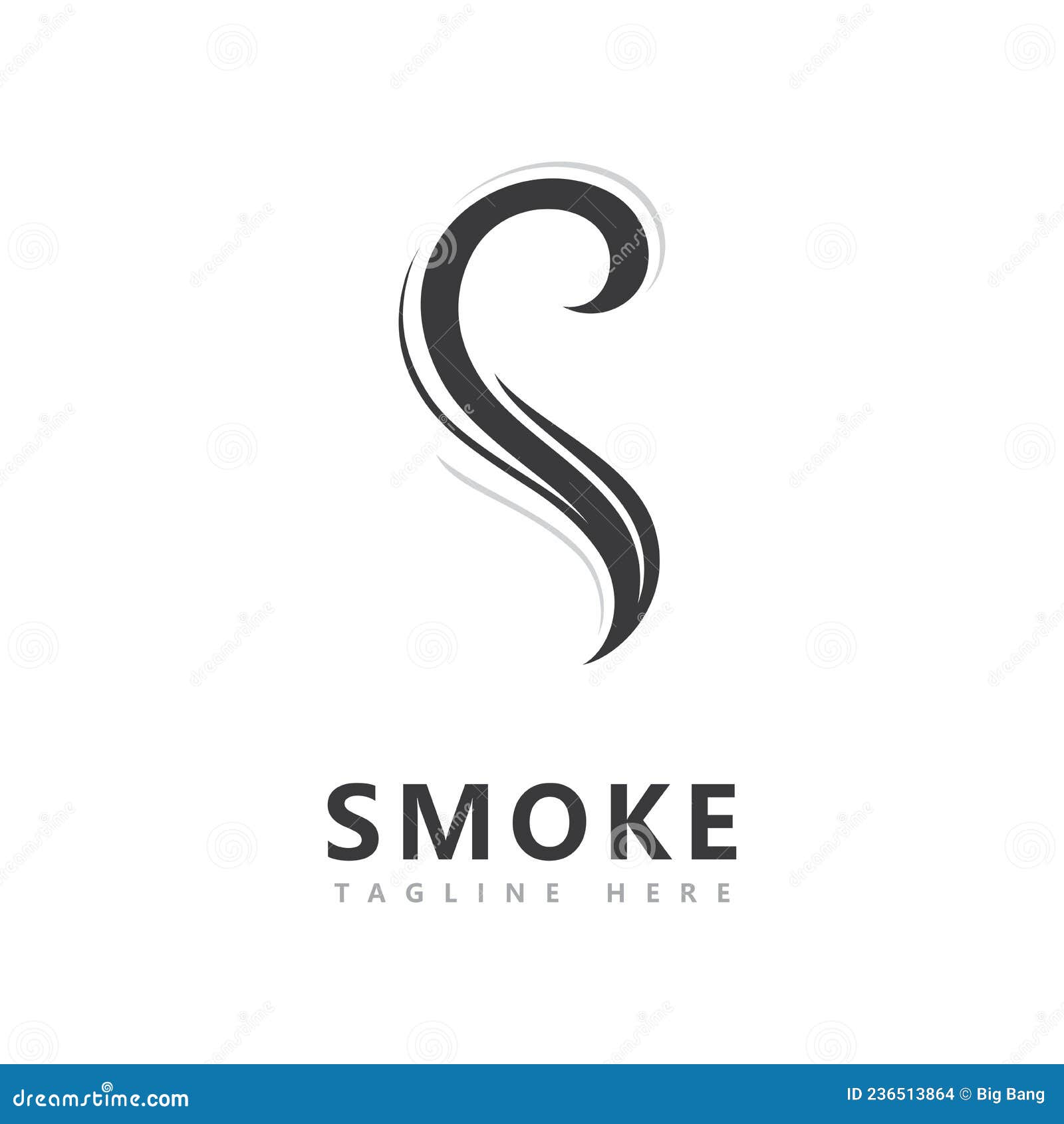 Smok Logo Icon Vector Design Inspiration Stock Illustration ...