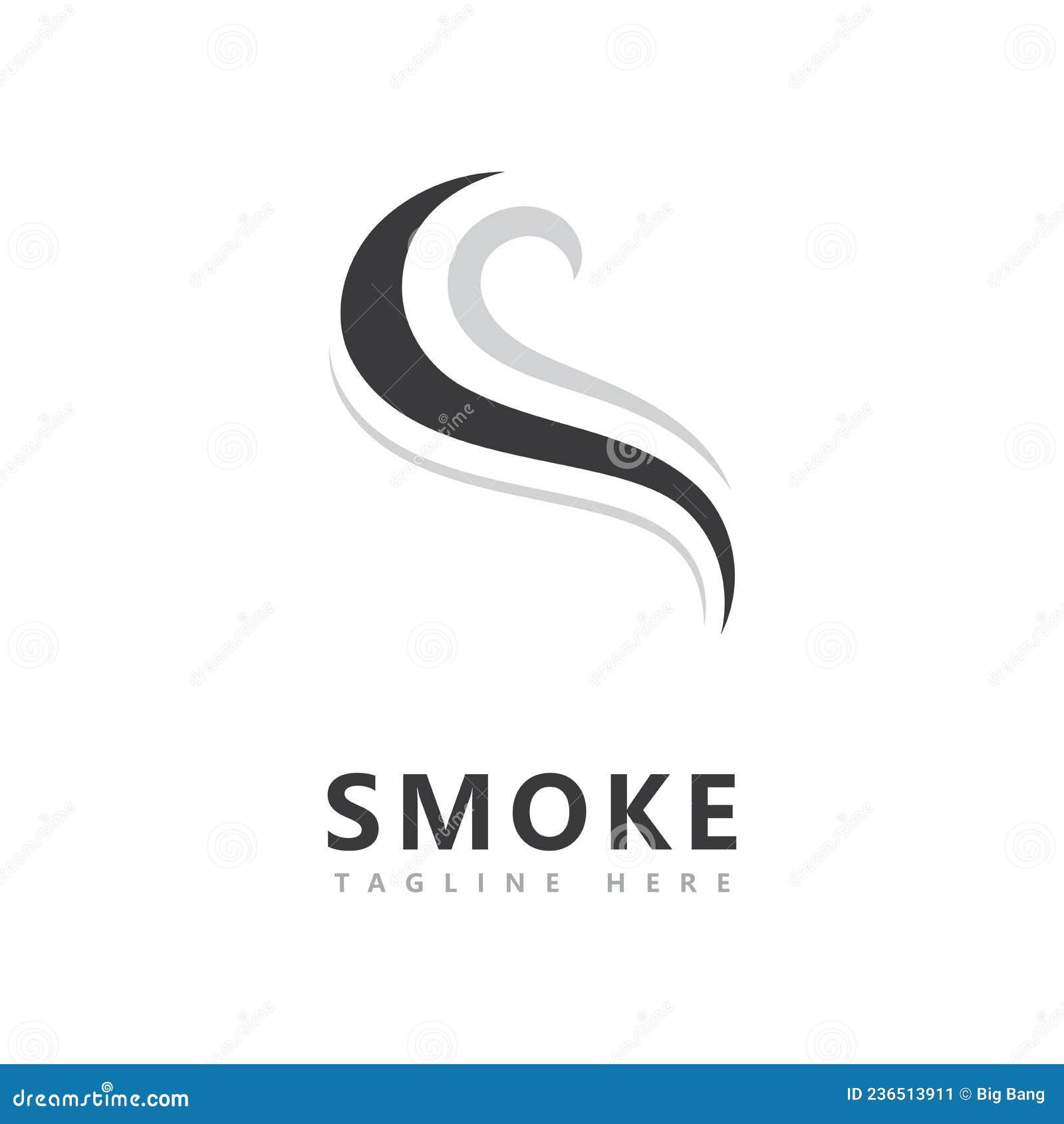 Smok Logo Icon Vector Design Inspiration Stock Illustration ...