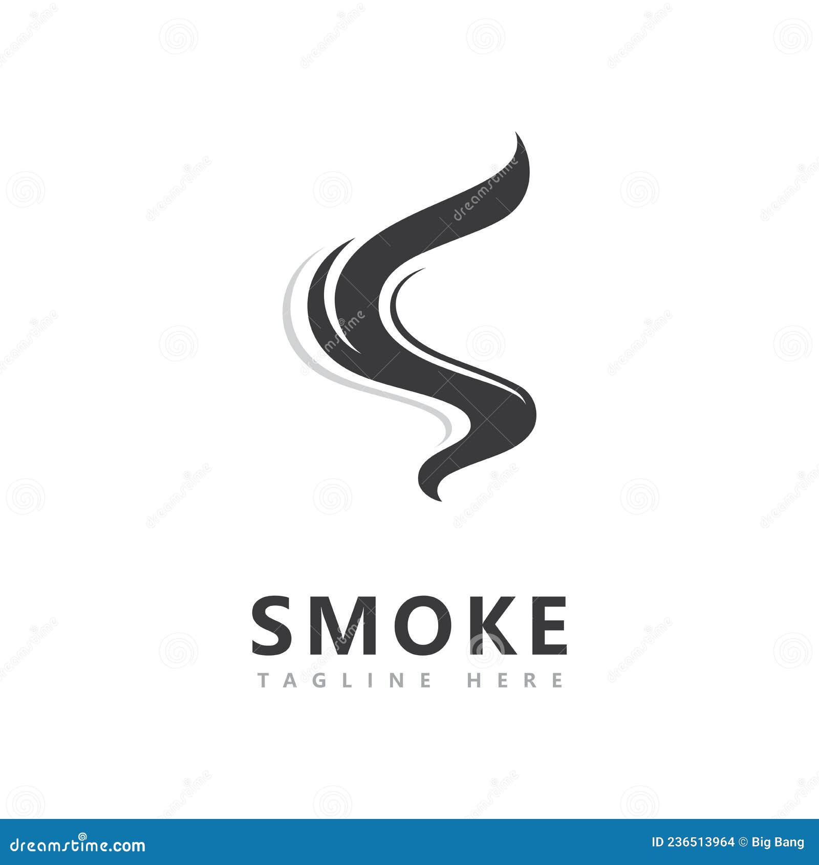 Smok Logo Icon Vector Design Inspiration Stock Illustration ...