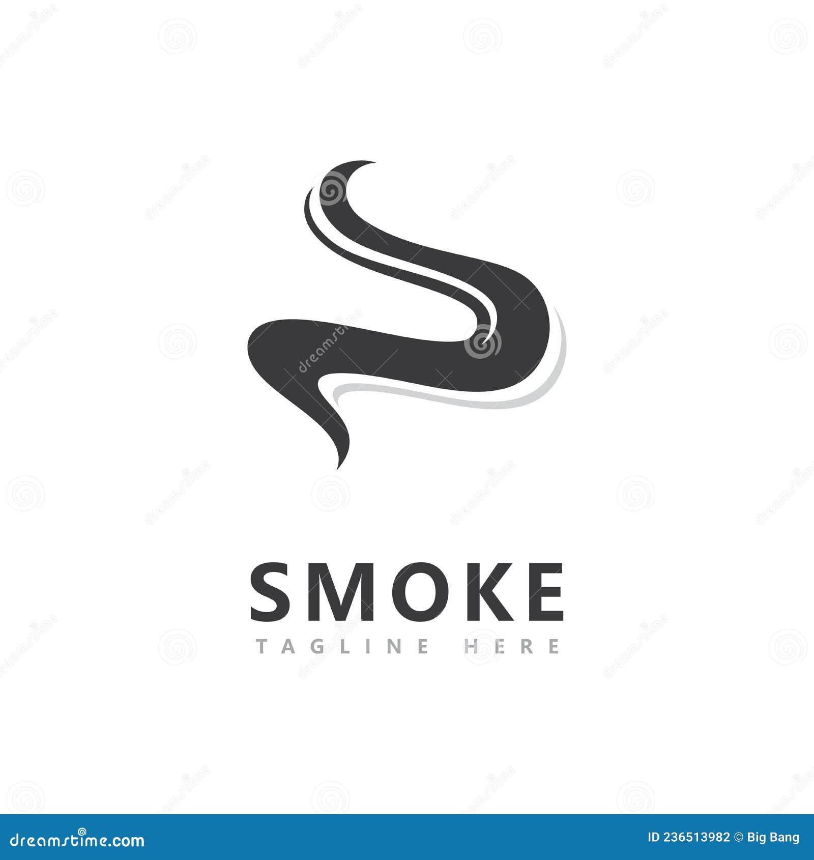 Smok Logo Icon Vector Design Inspiration Stock Illustration ...