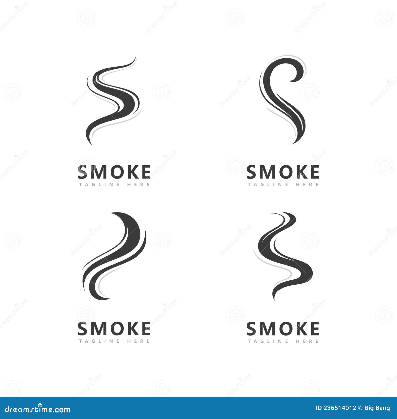Smok Logo Icon Vector Design Inspiration Stock Illustration ...