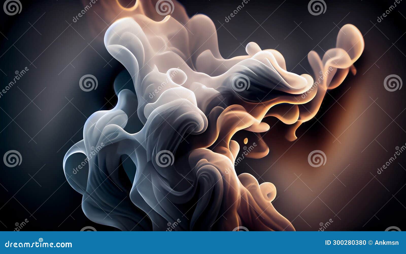 Smok Texture of Trendy Abstract Background. Creative Flowing Dynamic ...