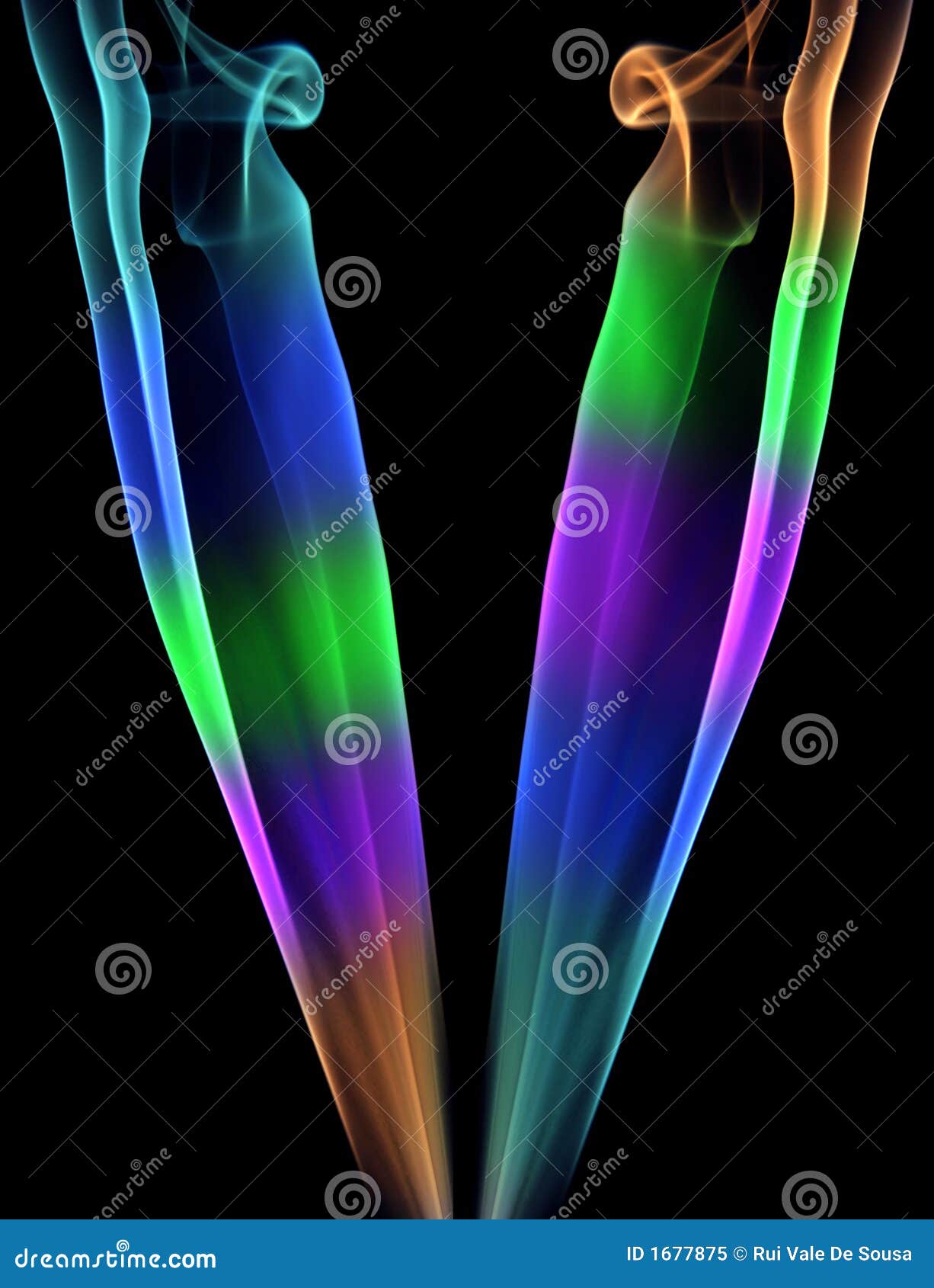 Smoke stock image. Image of colour, artsy, concept, curly - 1677875