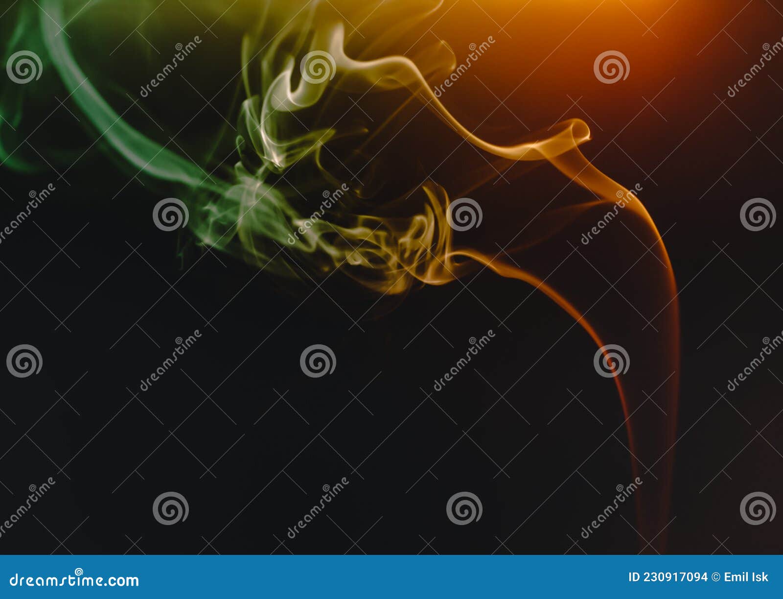 Smoke Art in Color, Abstract Stock Photo - Image of background ...